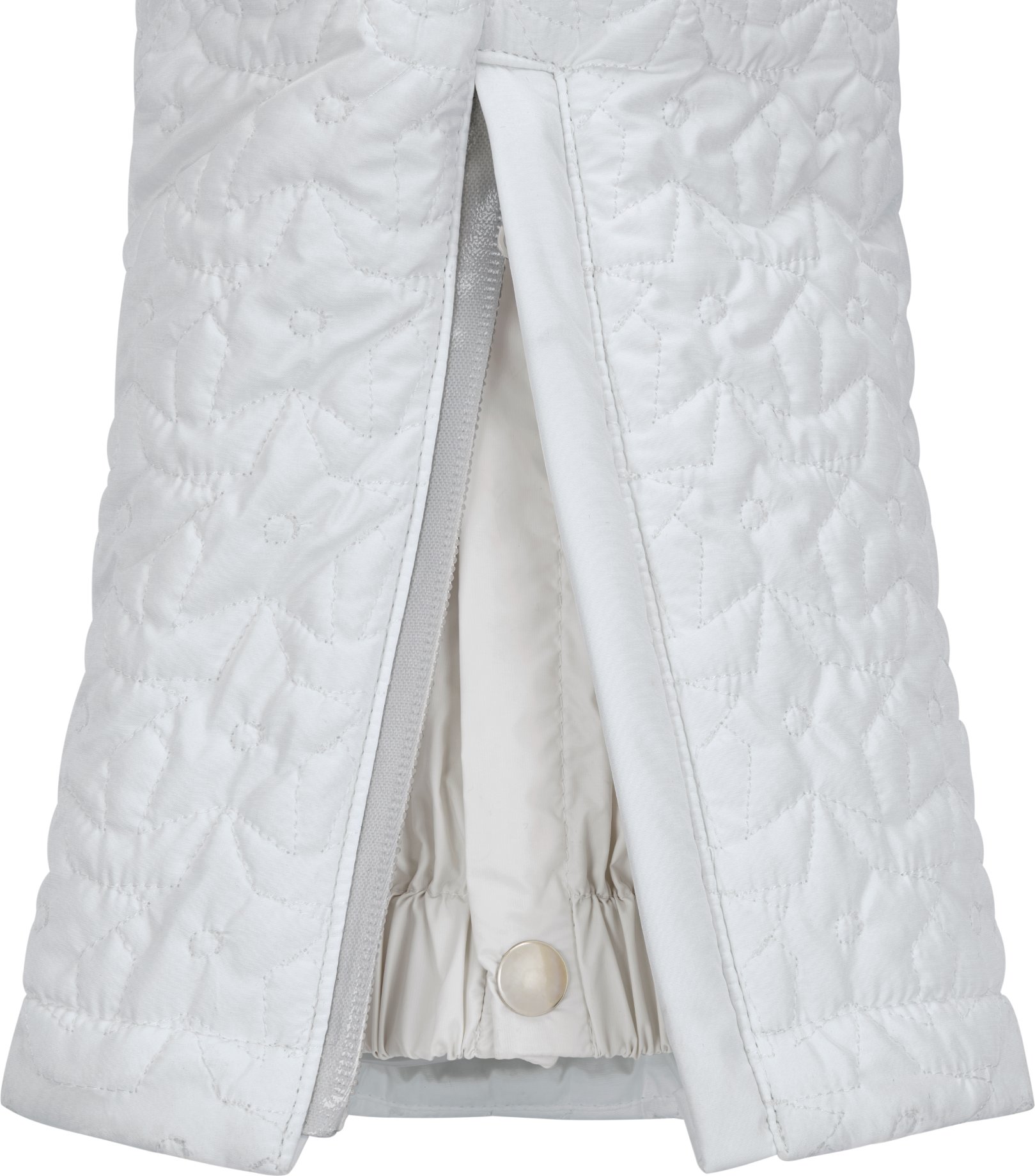 Kids' Ski Bib Ivory Water-Repellent Technical Fabric with Stars | DIOR