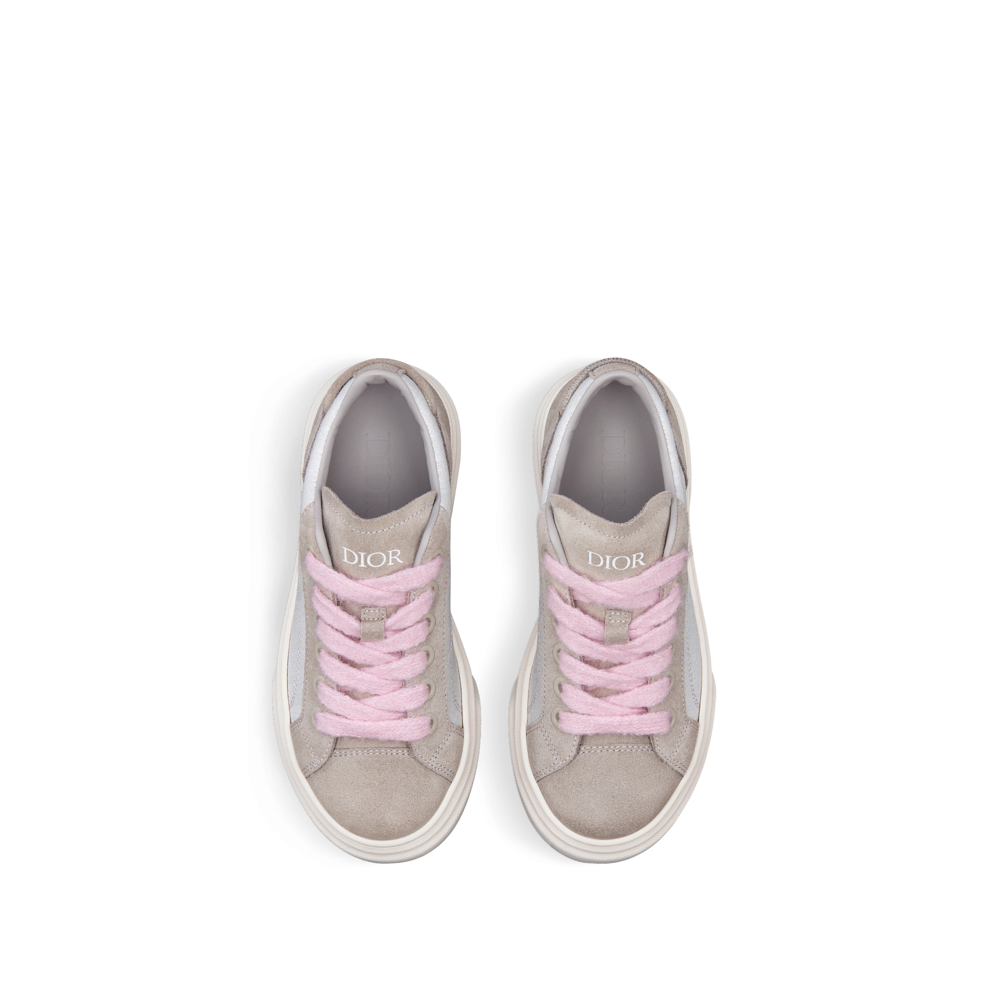 Kids' B33 Spin Low-Top Sneaker Beige and White Dior Oblique Jacquard ...