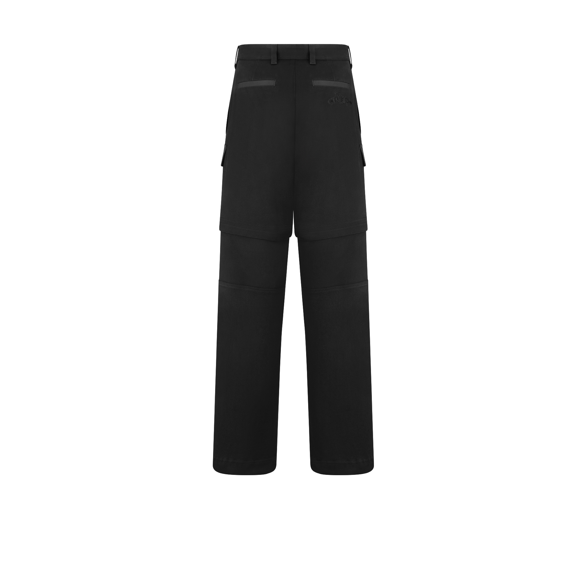 DIOR AND LEWIS HAMILTON Cargo Pants Black Cotton Blend | DIOR