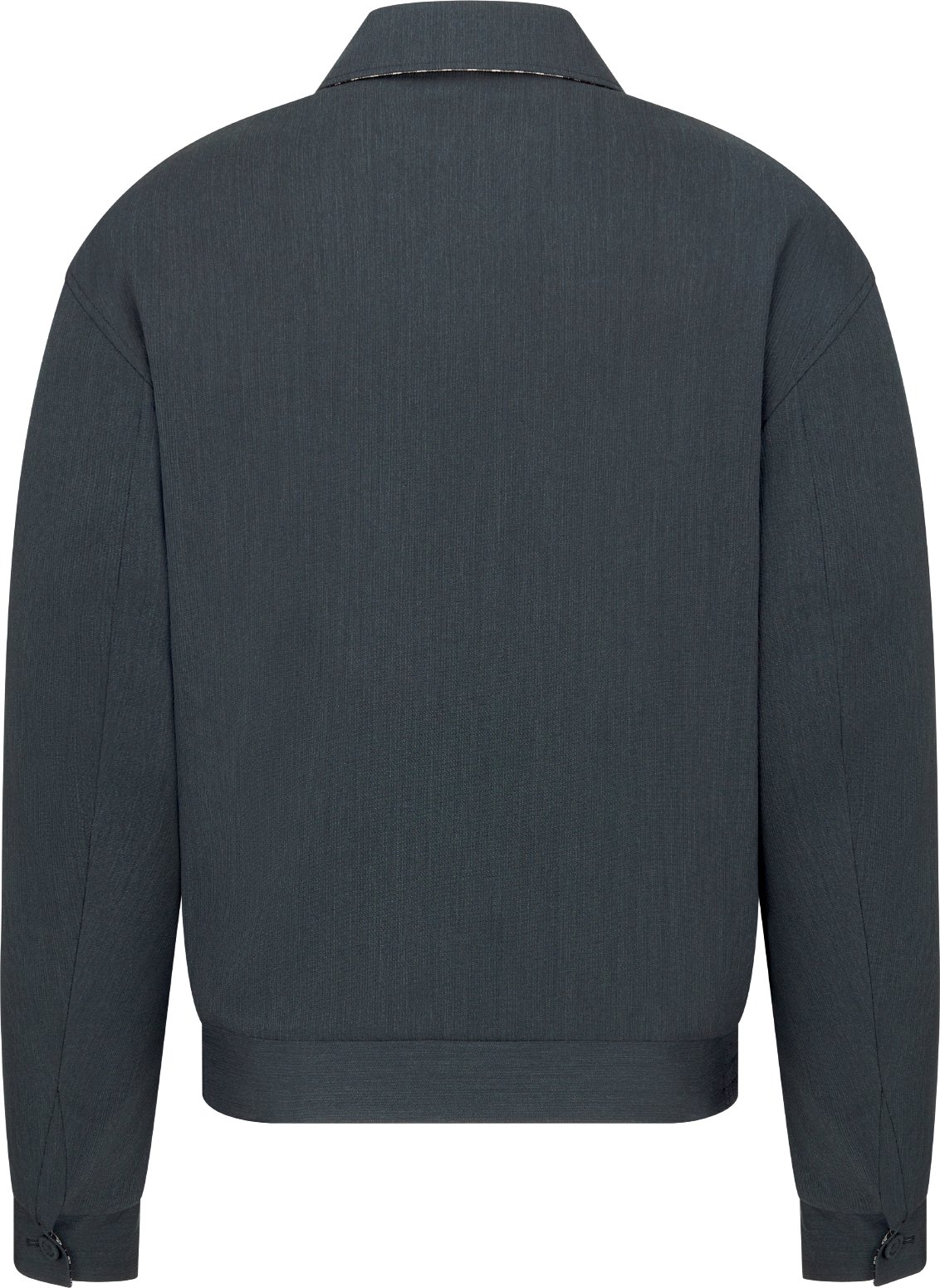 Reversible Zipped Jacket Blue Virgin Wool | DIOR