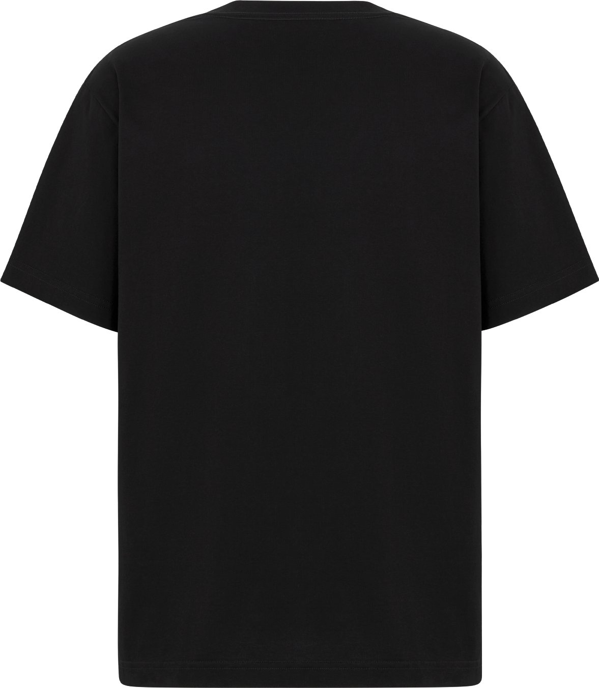 Dior Archives Labels T-Shirt, Relaxed Fit Black Cotton Jersey | DIOR