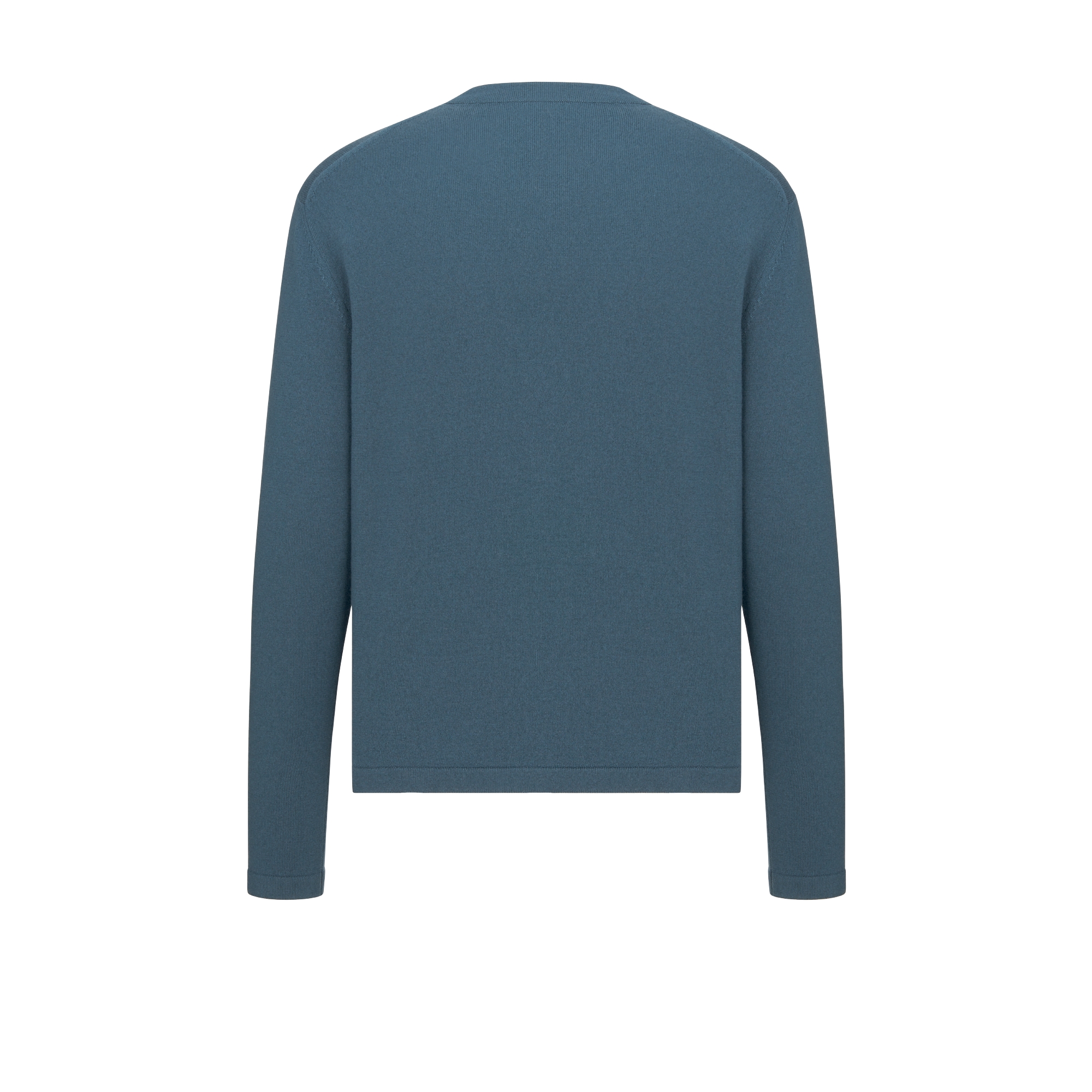 Suéter Dior Charm Punto de lana y cachemira azul | DIOR