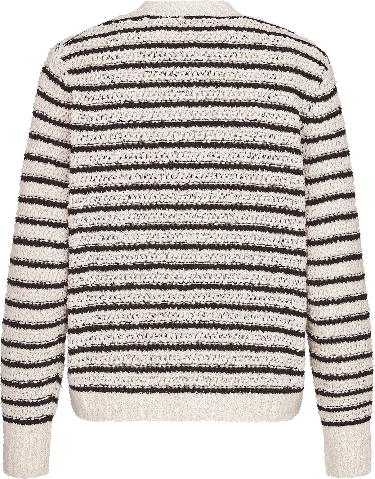 Twin-set Dior Marinière Maille de coton et laine bouclette mélangés ...