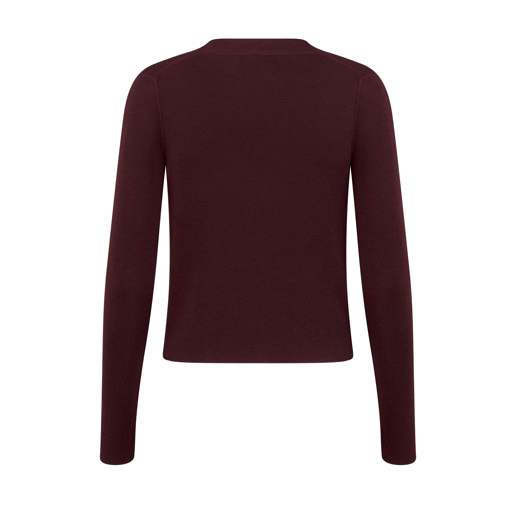 Twinset Plum Cashmere and Silk Knit | DIOR