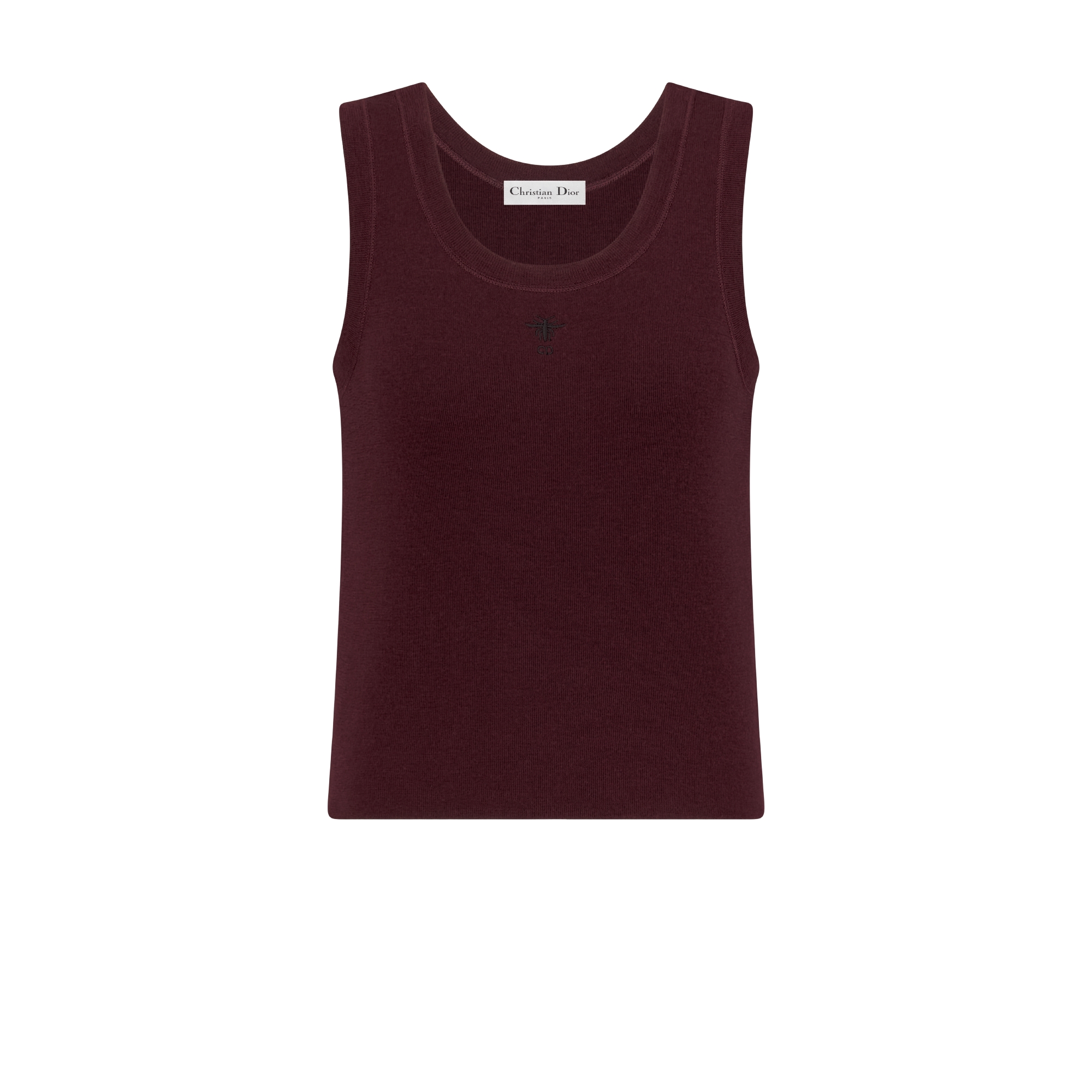 Twinset Plum Cashmere and Silk Knit | DIOR