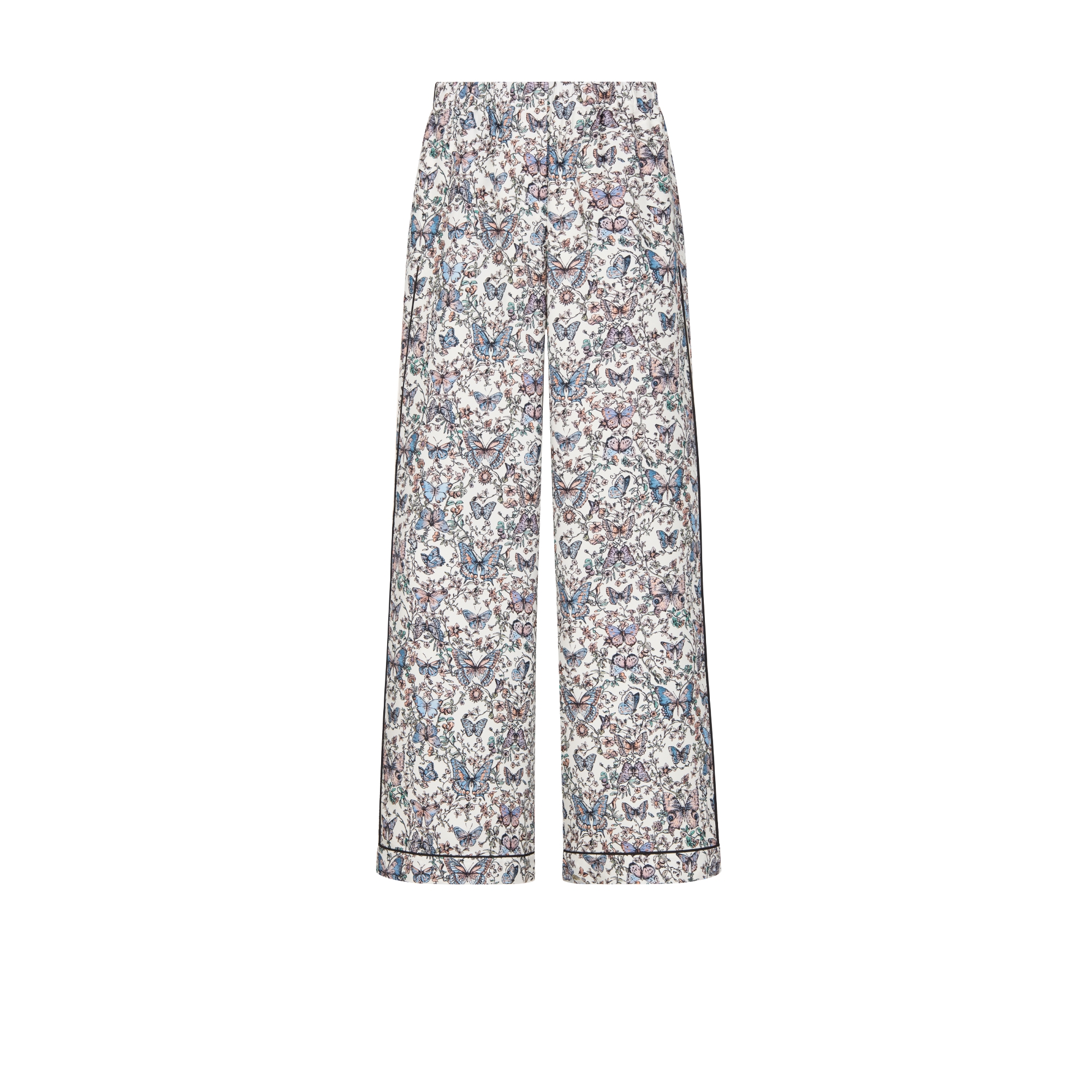 Shirt White Lightweight Silk Twill with Multicolor Toile de Jouy ...