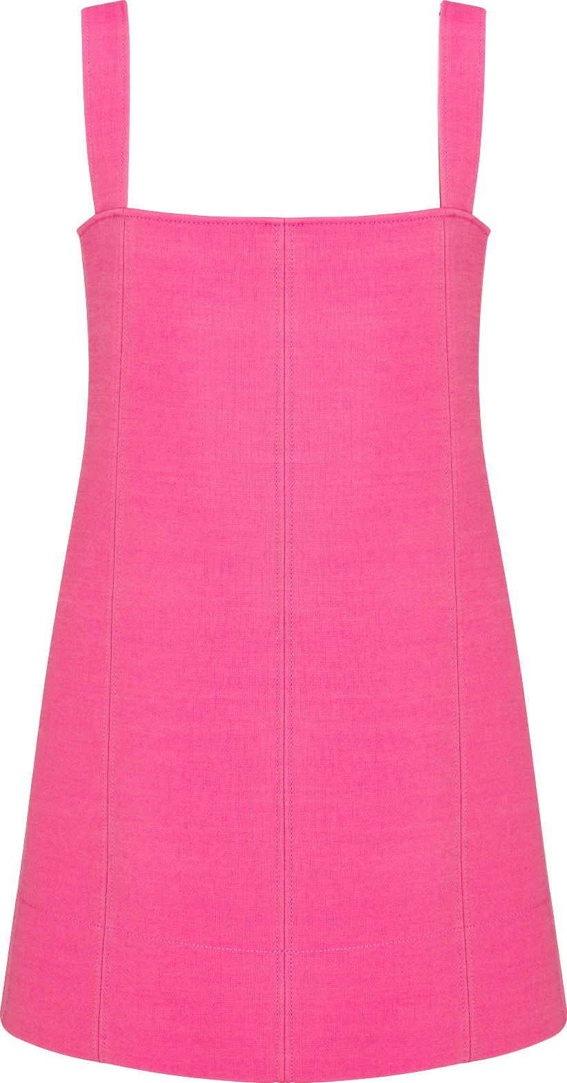 Robe courte Miss Dior Laine et soie rose | DIOR