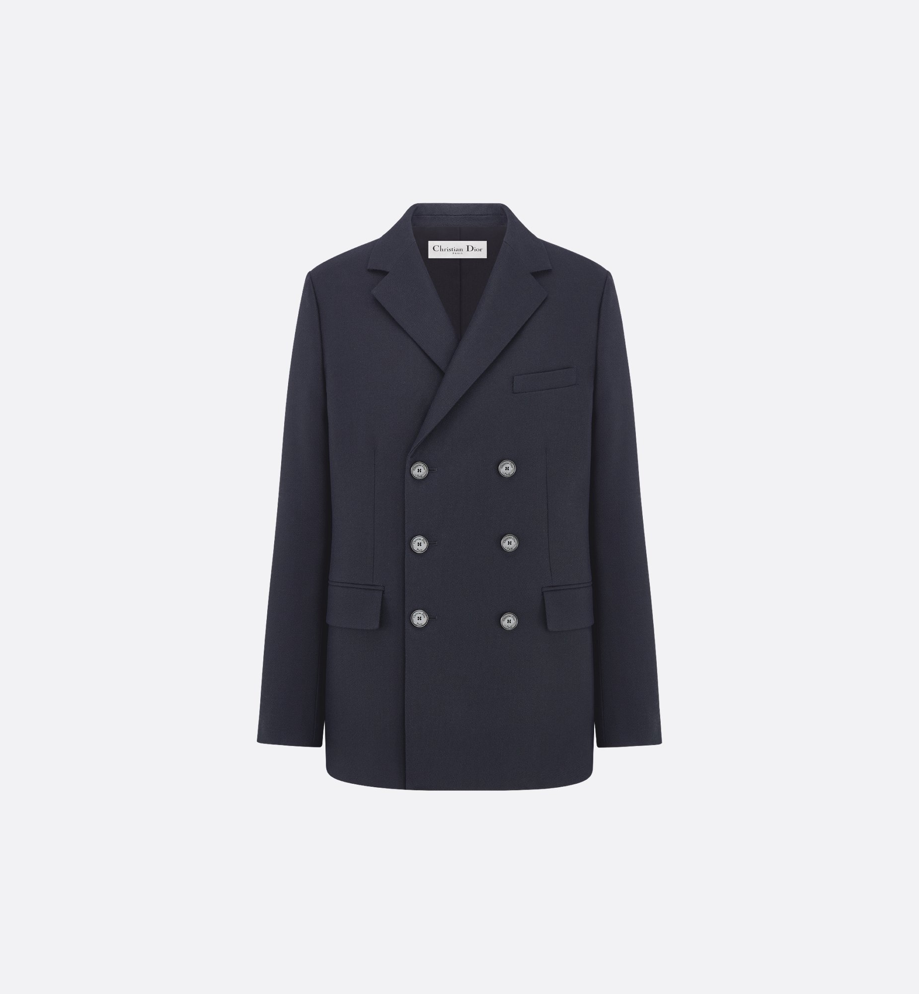 DIOR | アシンメトリー ショートドレス バージンウール & シルク DIOR | アシンメトリー ショートドレス バージンウール & シルク