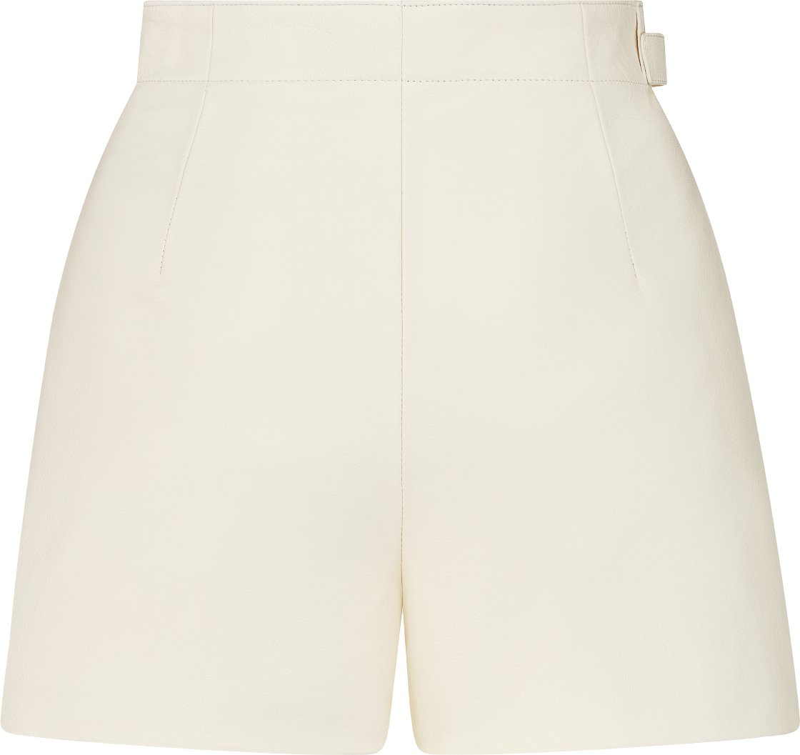 Miss Dior Mini Skort Ecru Goatskin with Miss Dior Graffiti Signature | DIOR