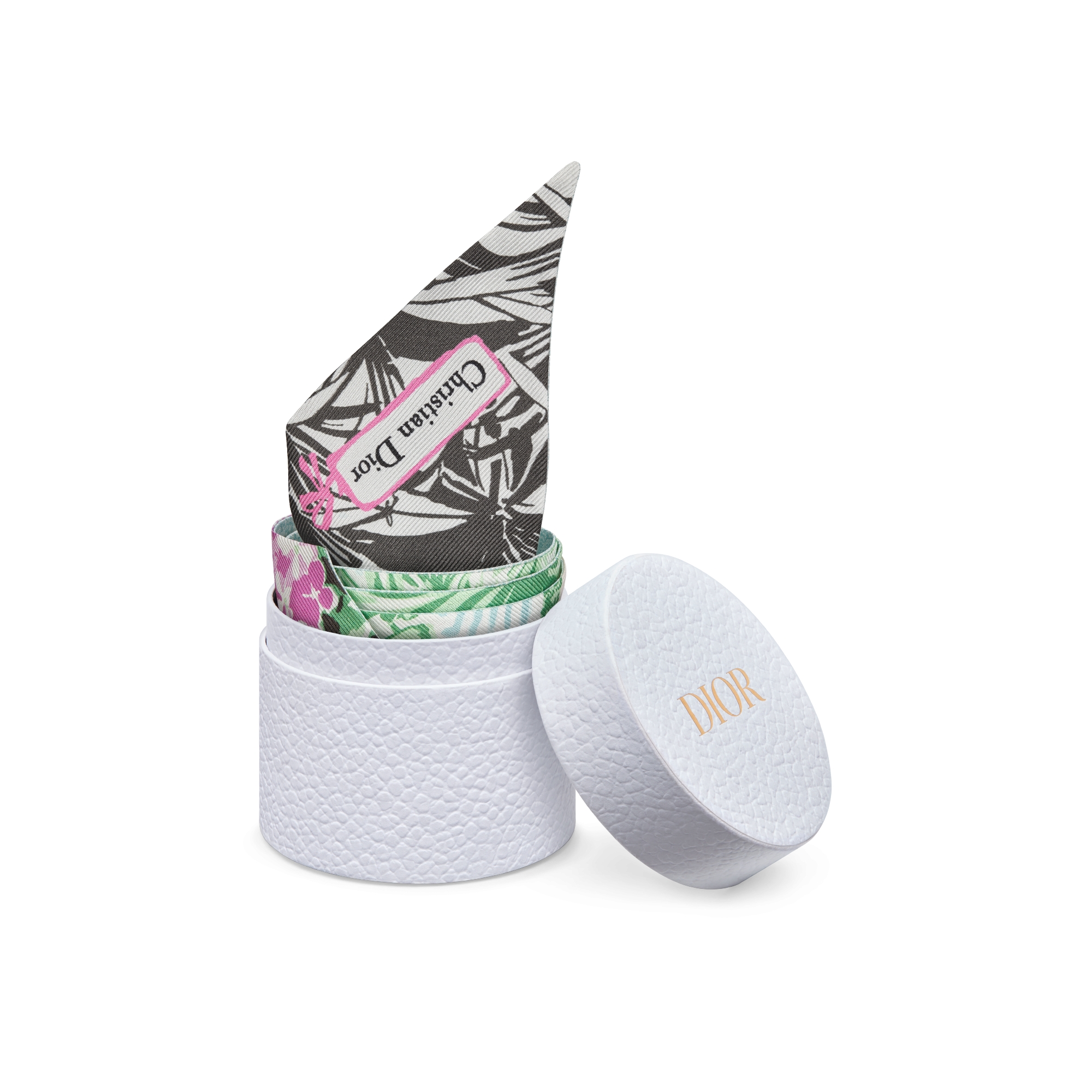 Dior Souvenir Mitzah Scarf Multicolor Silk Twill | DIOR