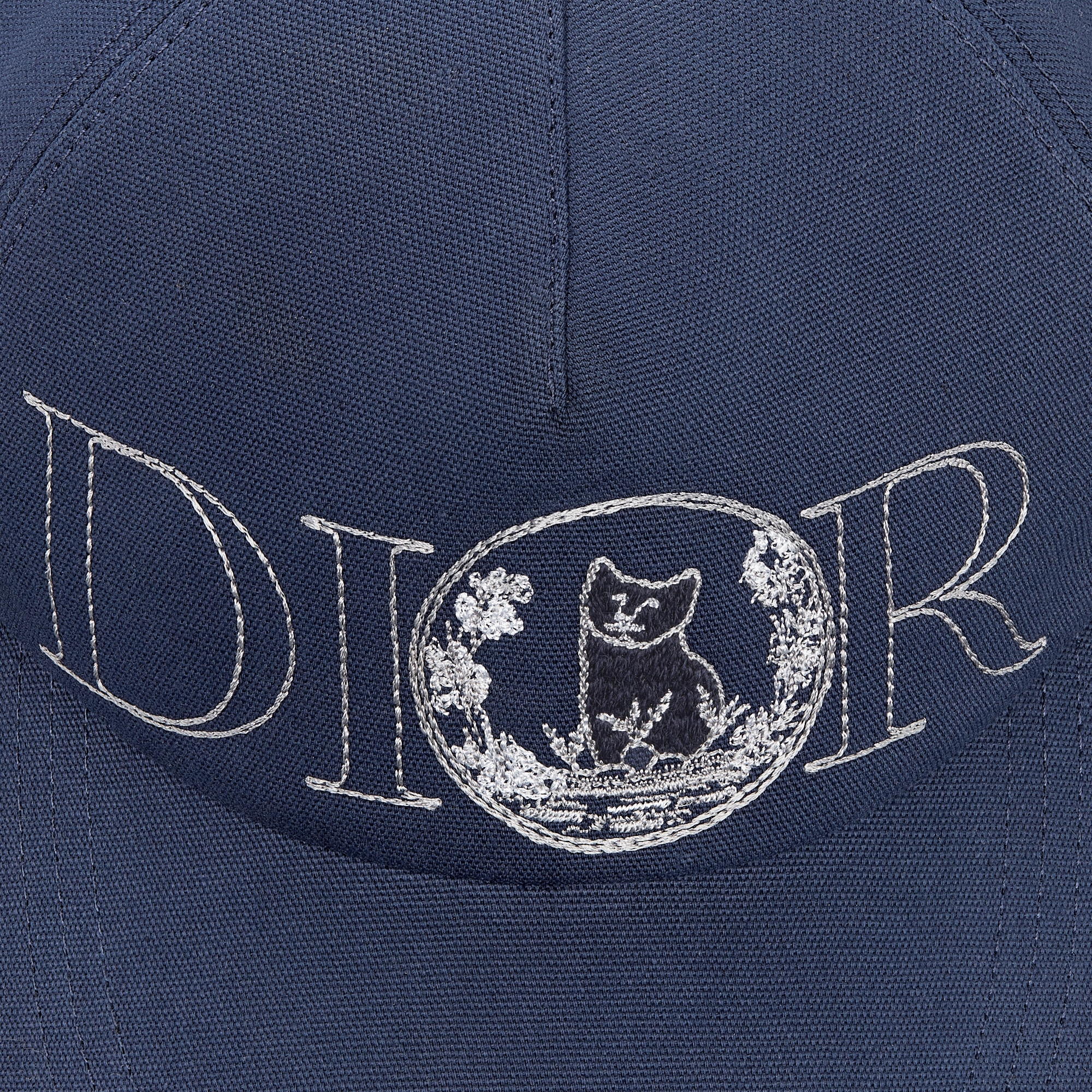 DIOR AND HYLTON NEL Cap Navy Blue Cotton | DIOR
