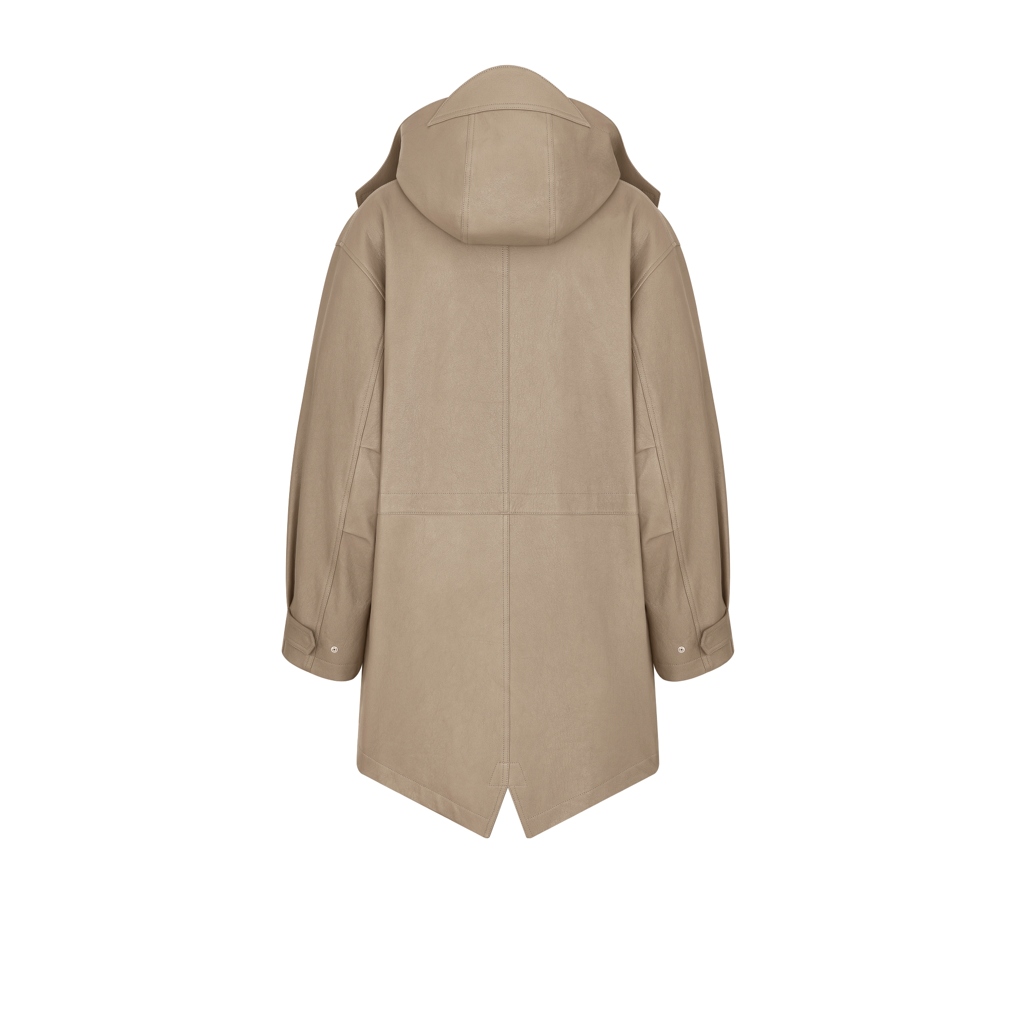 Parka Christian Dior Couture Piel de cordero marrón | DIOR