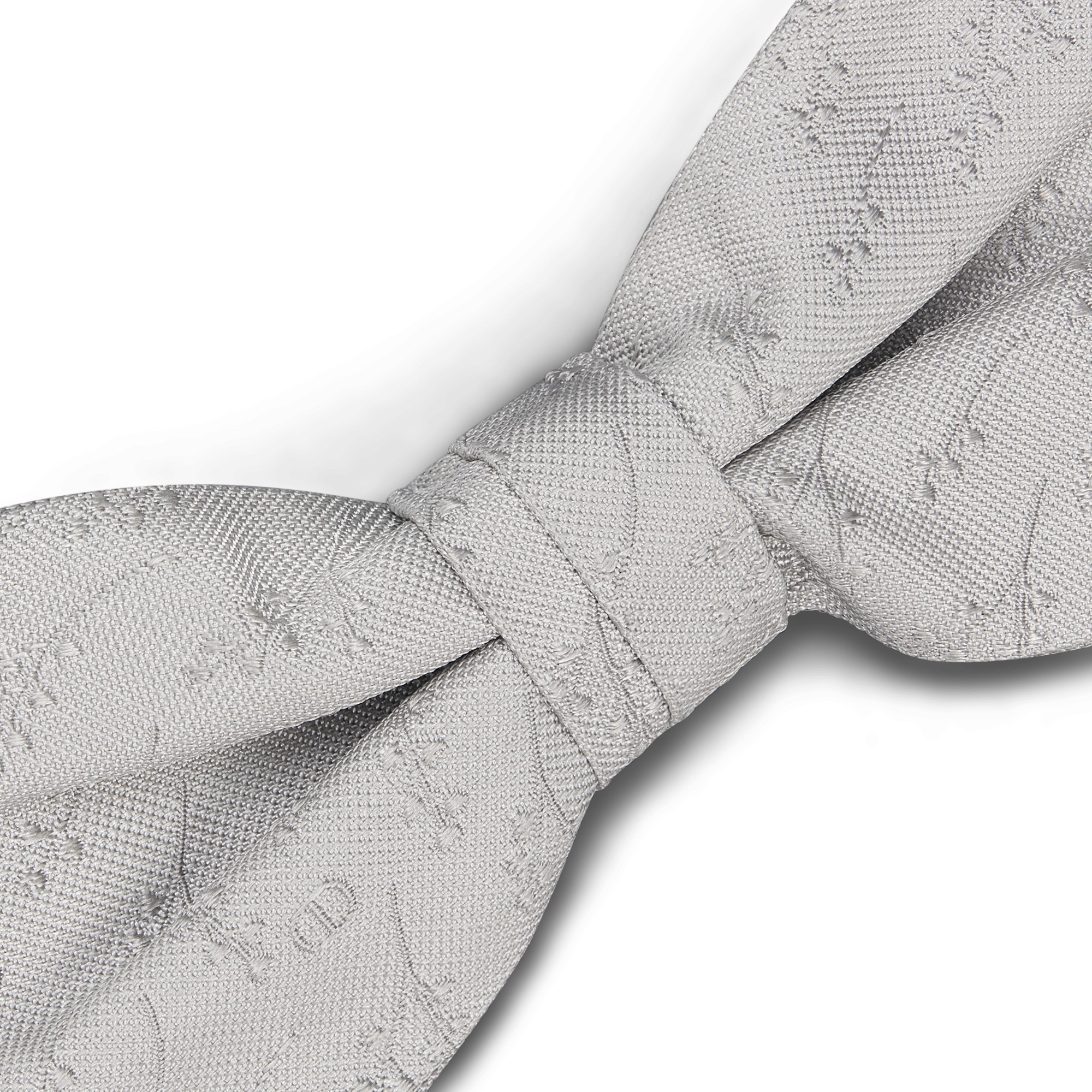 Vlinderdas met CD Icon en lelietje-van-dalen Grijze zijde | DIOR