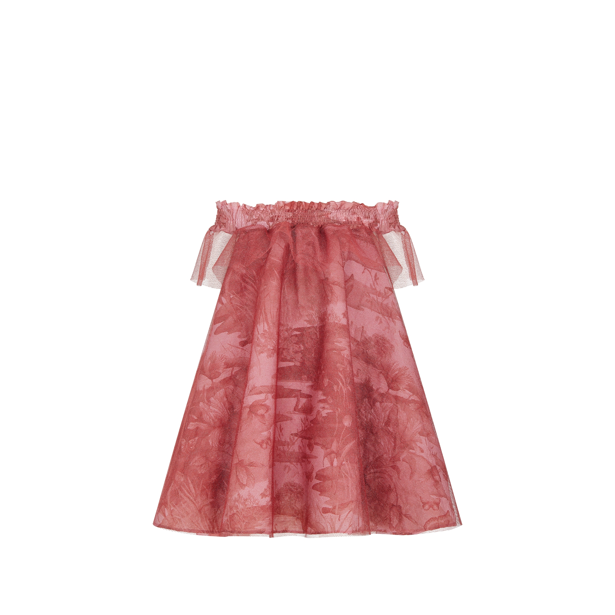 Kids' Flared Dress Antique Pink Technical Fabric with Dior Manhattan ...