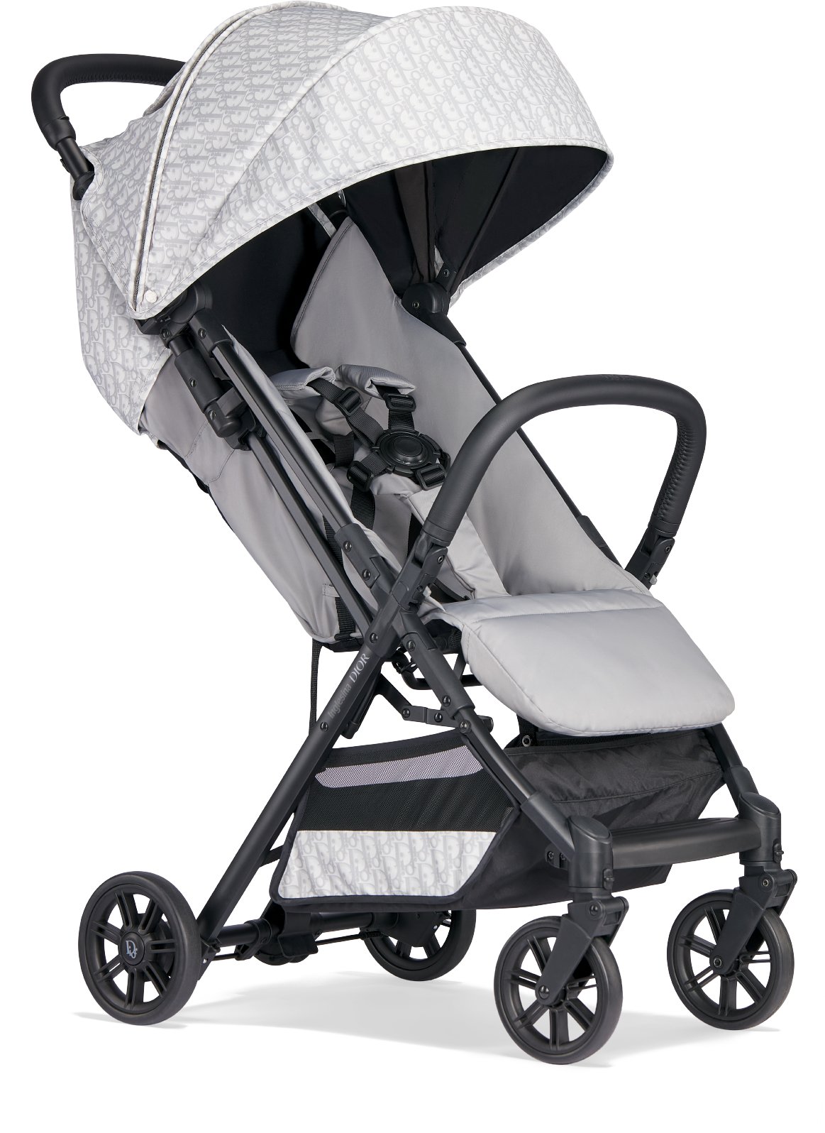 Stroller Gray Dior Oblique Water-Repellent Technical Fabric | DIOR