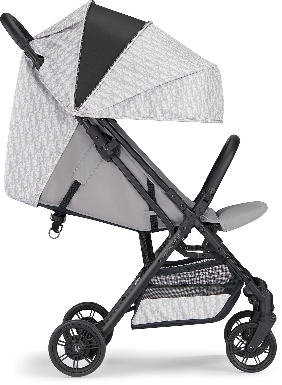 Stroller Gray Dior Oblique Water-Repellent Technical Fabric | DIOR