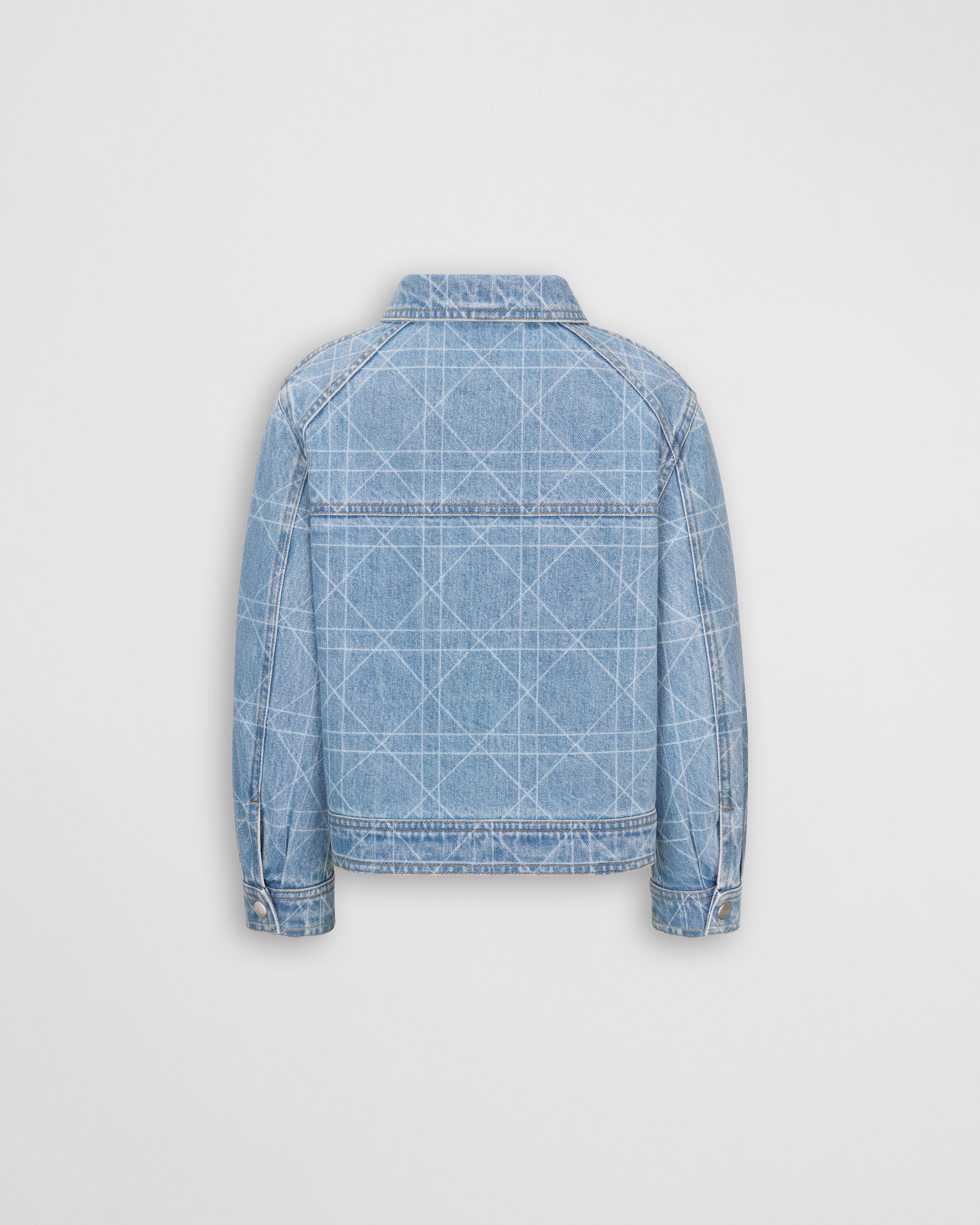 Kids' Jacket Blue Cannage Cotton Denim | DIOR