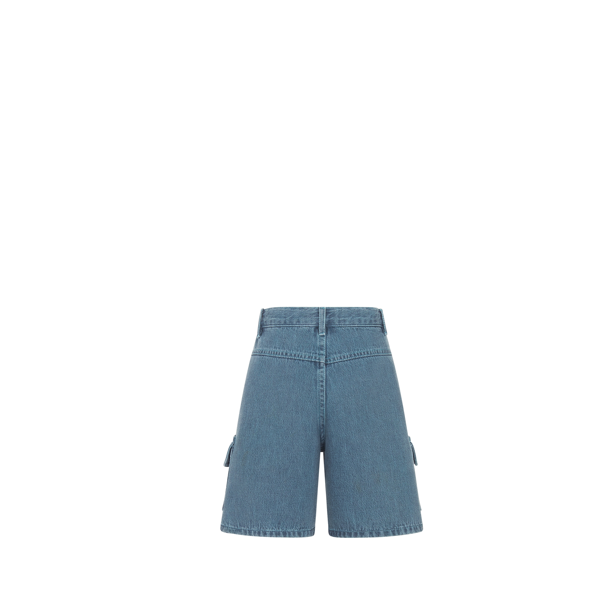 Korte broek voor kinderen Blauw katoendenim | DIOR