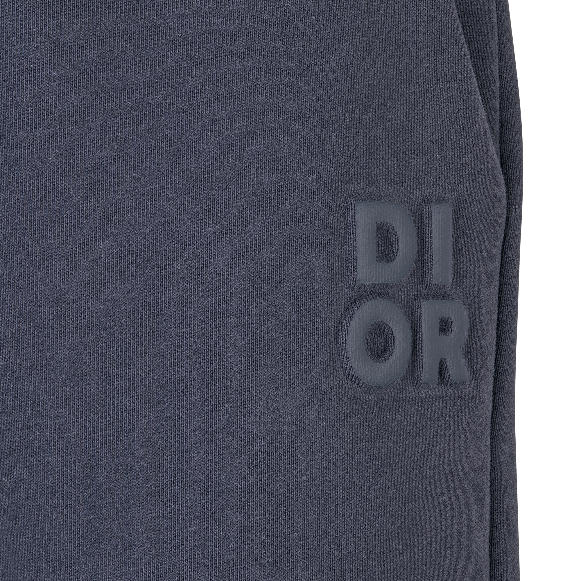 Kids' Track Pants Navy Blue Cotton Fleece | DIOR