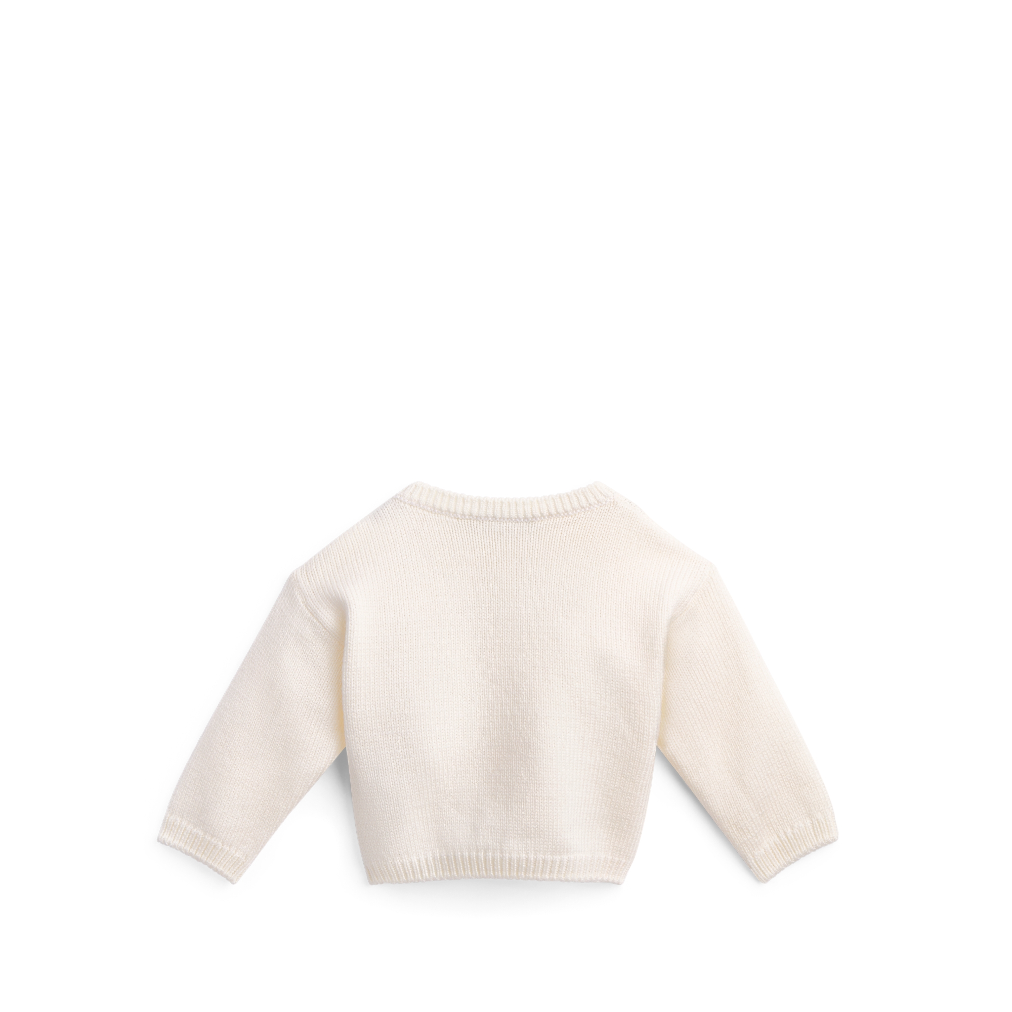 Baby Sweater Ivory Wool Knit | DIOR