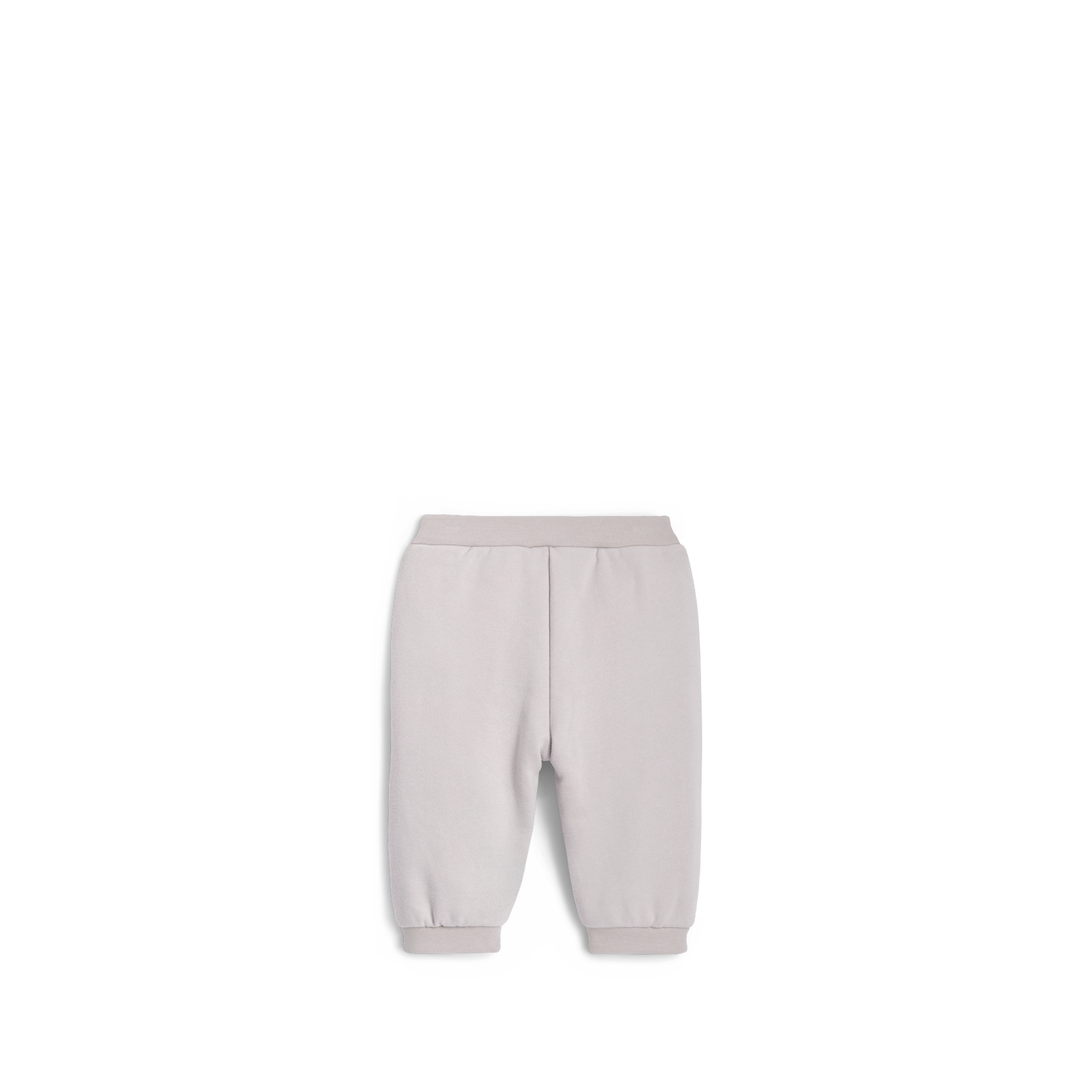 Baby Track Pants Ivory Cotton Fleece | DIOR