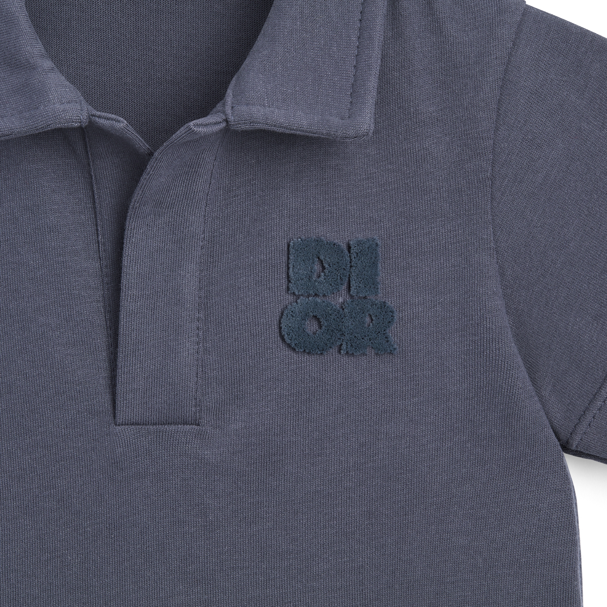 Polo para bebé Punto de algodón azul marino | DIOR