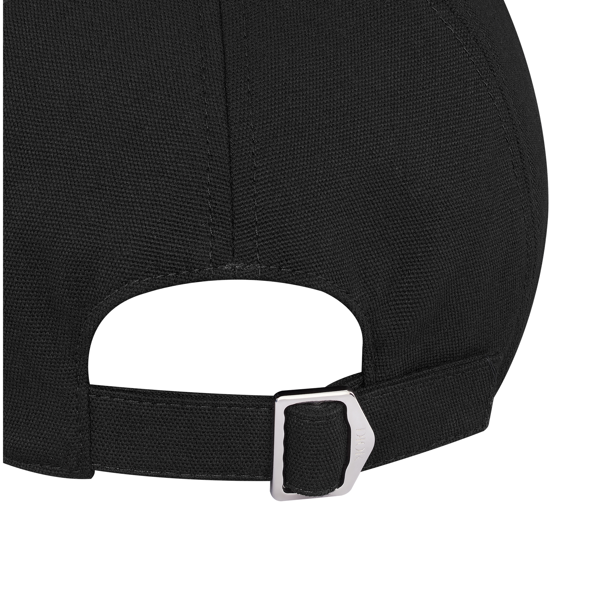 Dior Ribbon Cap Black Cotton Canvas | DIOR