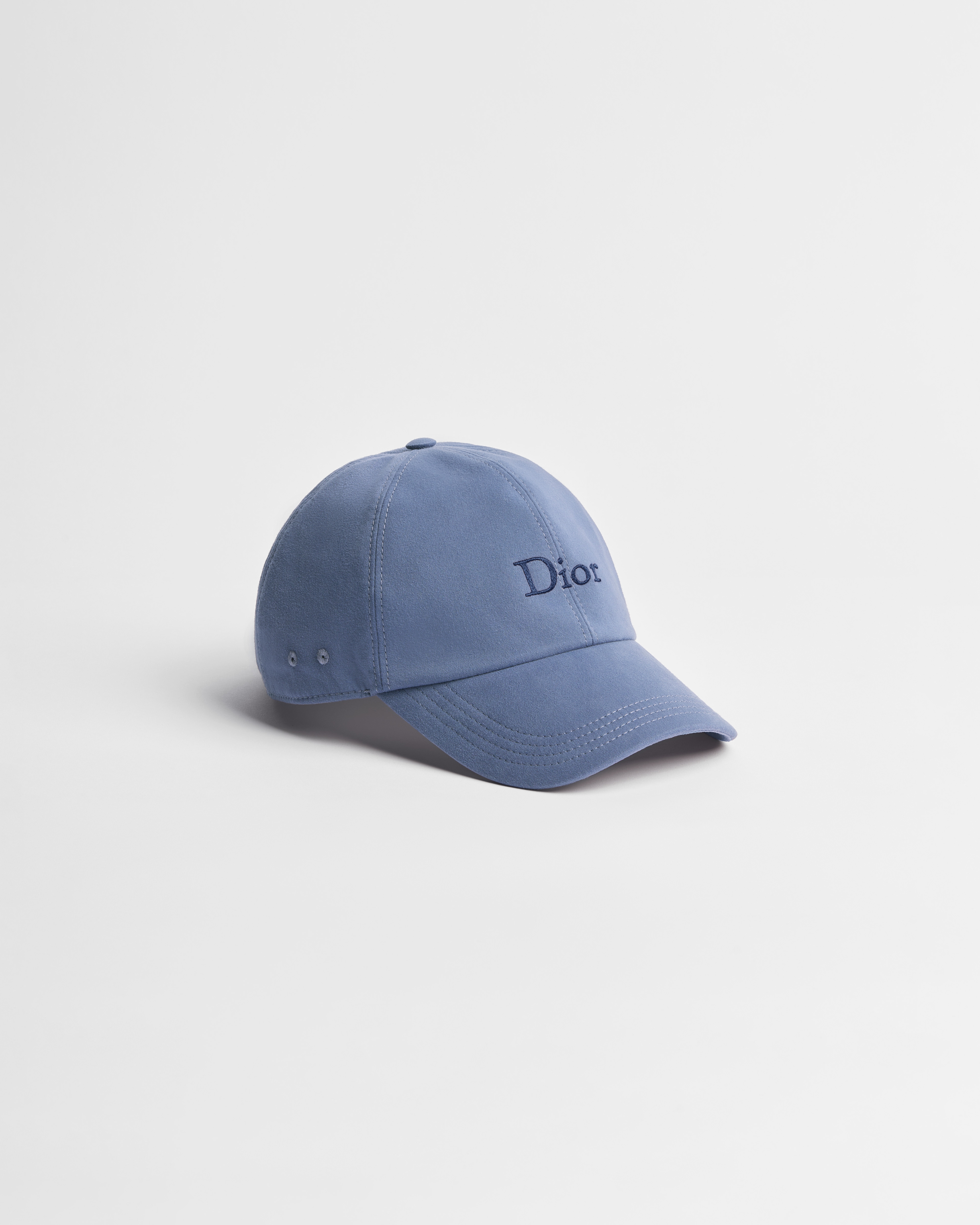 Dior Cap Blue Cotton Canvas | DIOR