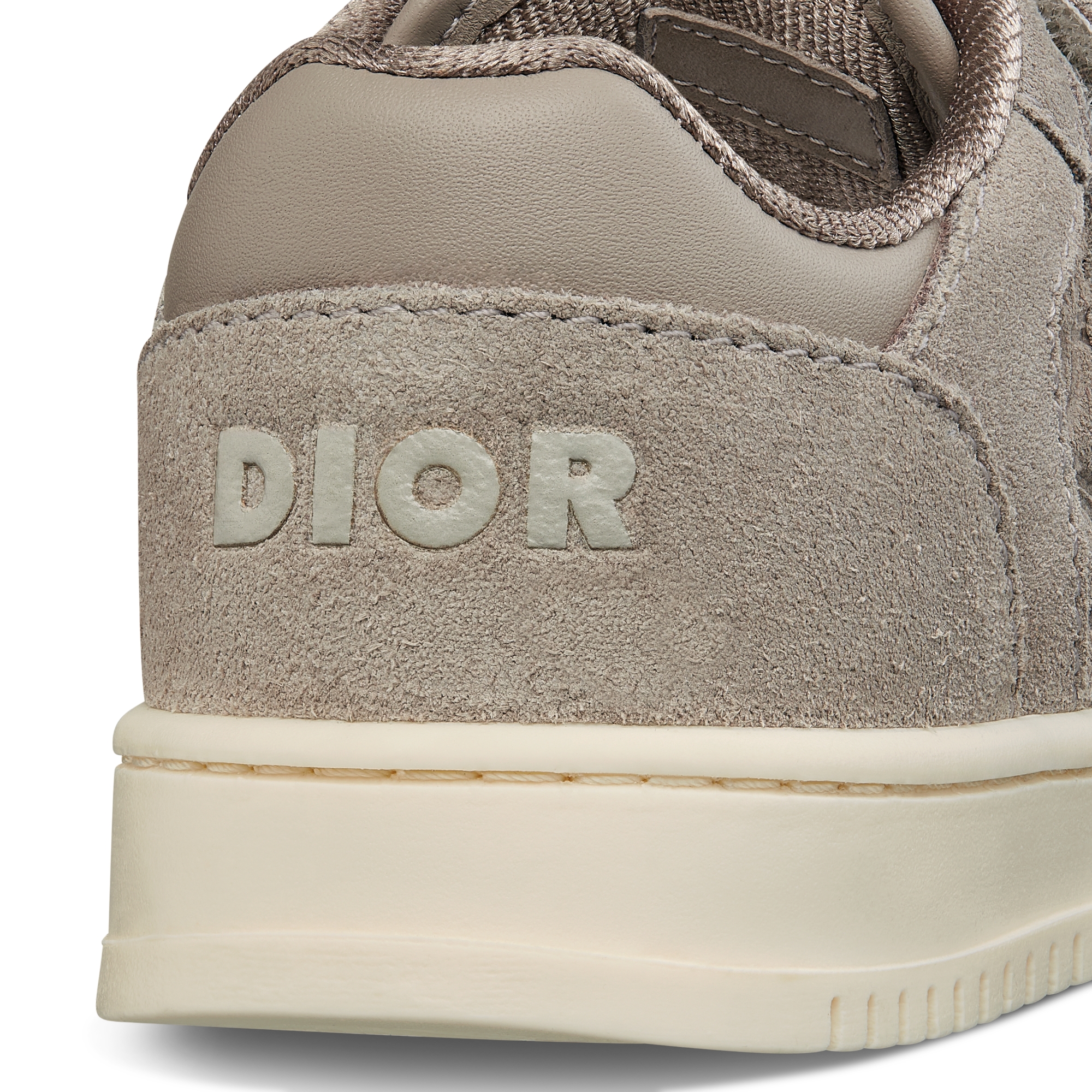Baby B27 Uptown Low-Top Sneaker Gray Suede and Dior Gravity Suede | DIOR