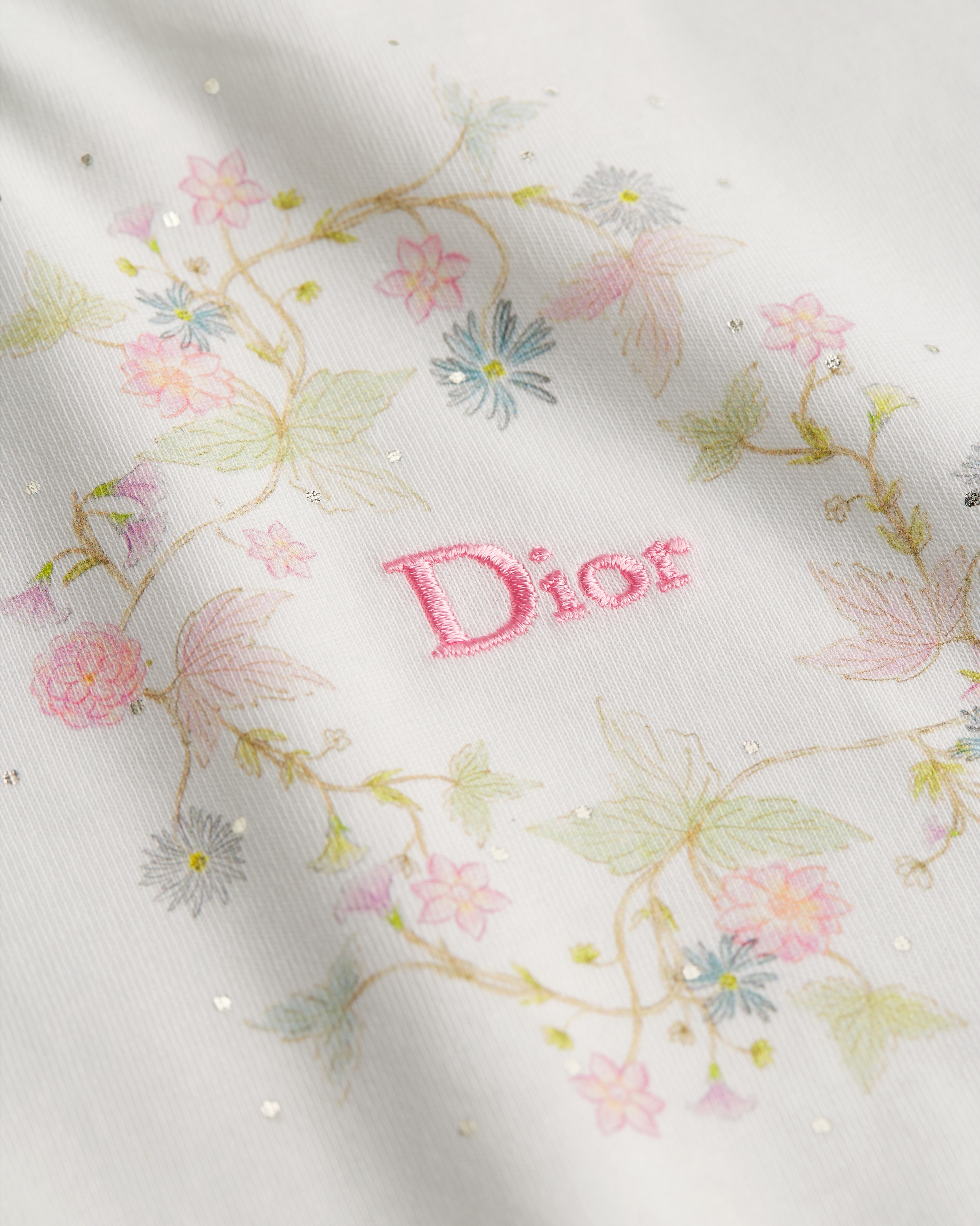 Baby T-Shirt Ivory Cotton Jersey | DIOR