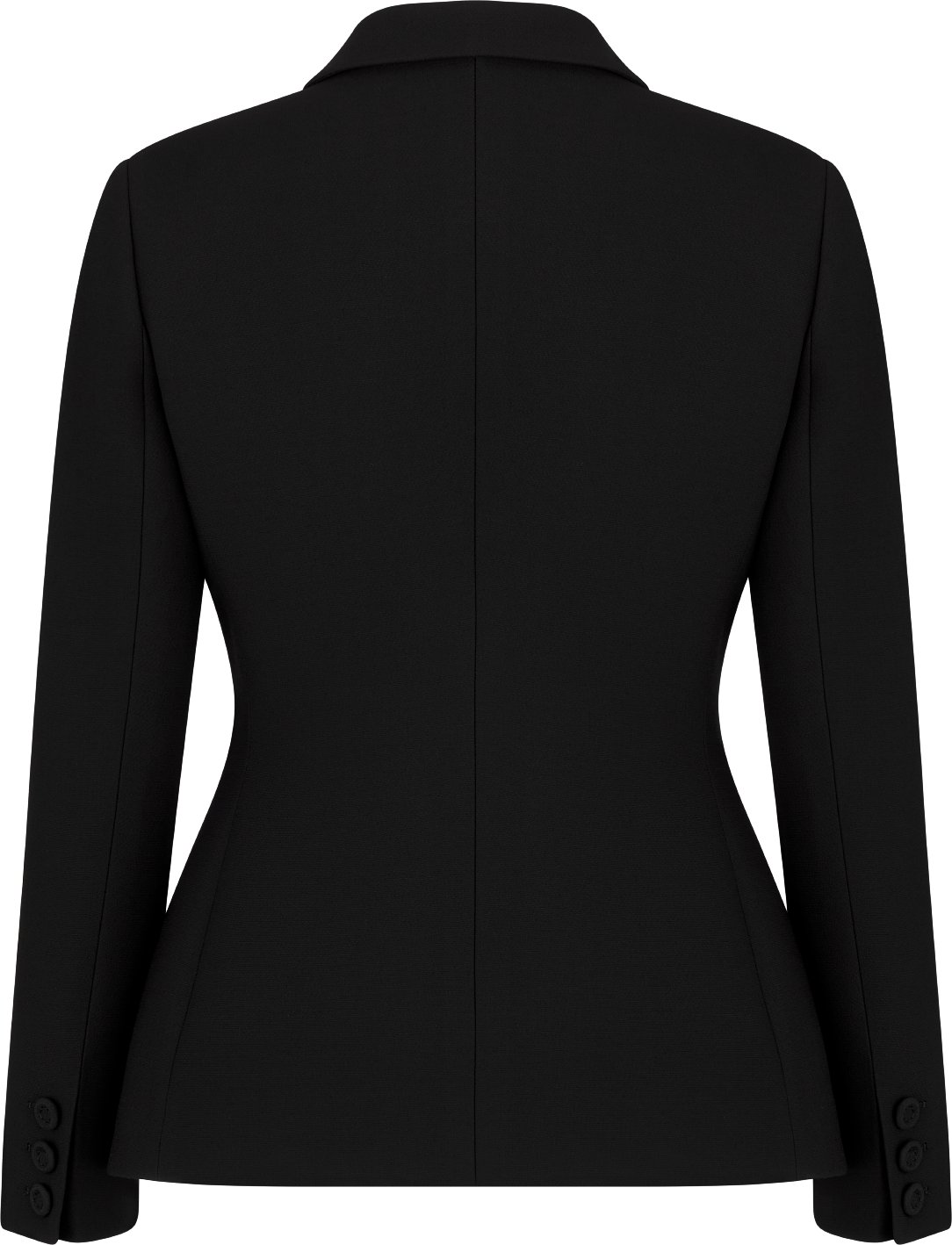 30 Montaigne Bar Jacket Black Single-Breasted Wool and Silk | DIOR