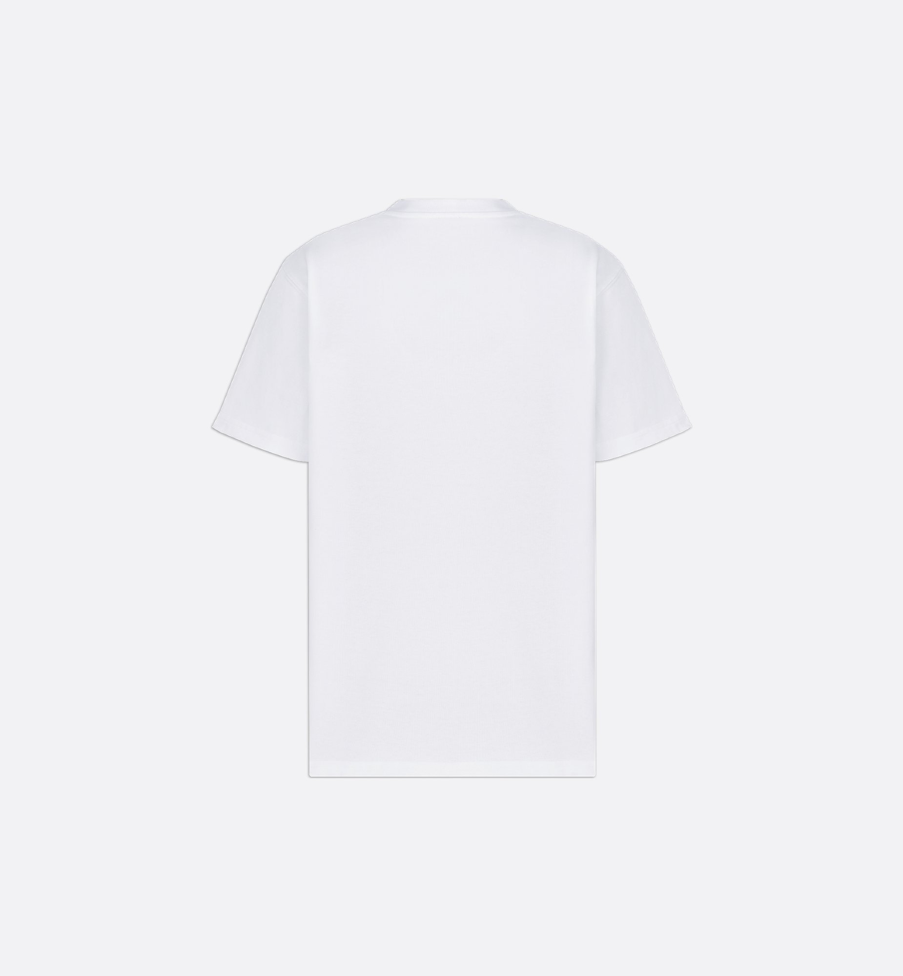 CD Icon Relaxed-Fit T-Shirt White Cotton Jersey | DIOR CD Icon Relaxed-Fit T-Shirt White Cotton Jersey | DIOR