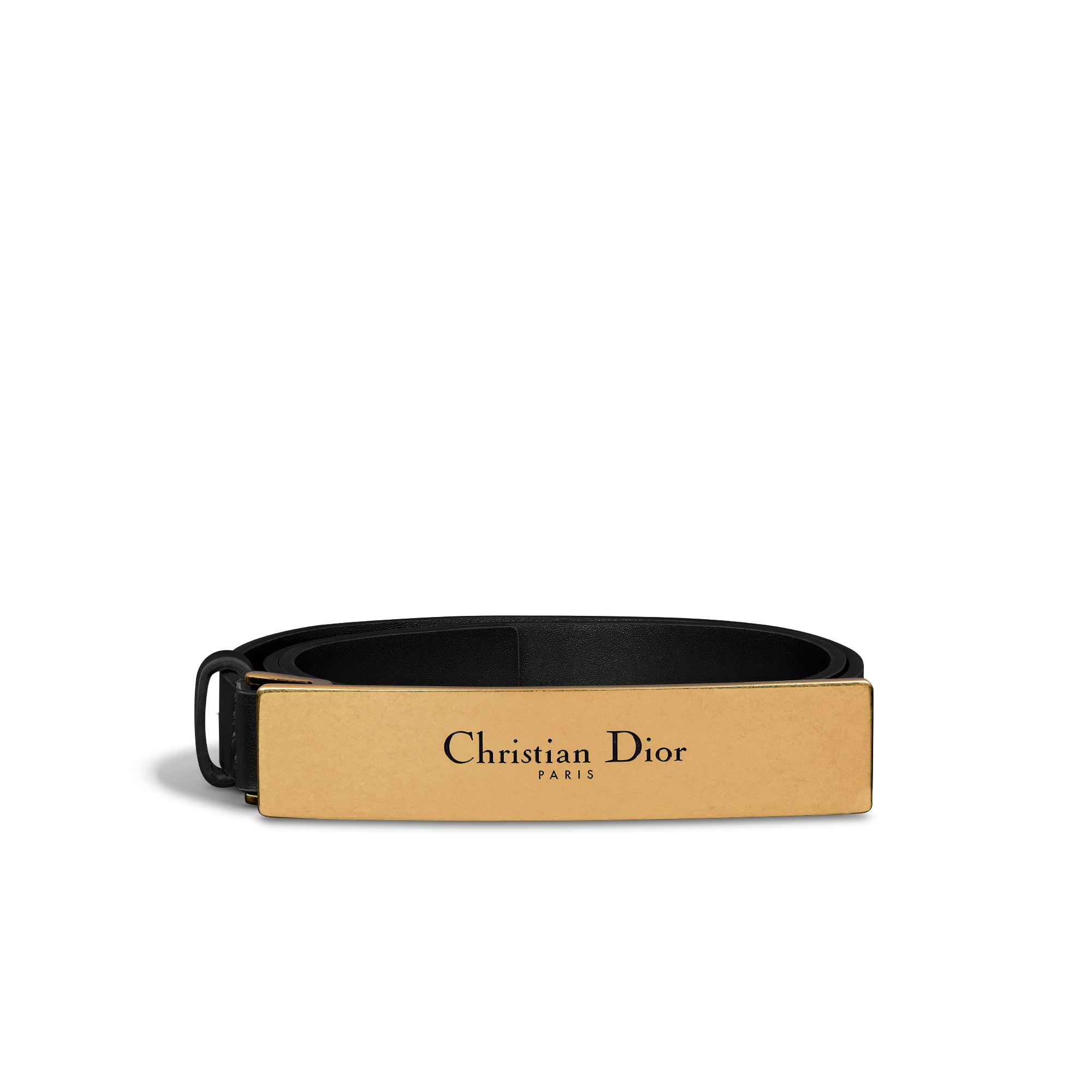 Dior Icon Belt Black Ultrasoft Calfskin, 17 MM | DIOR