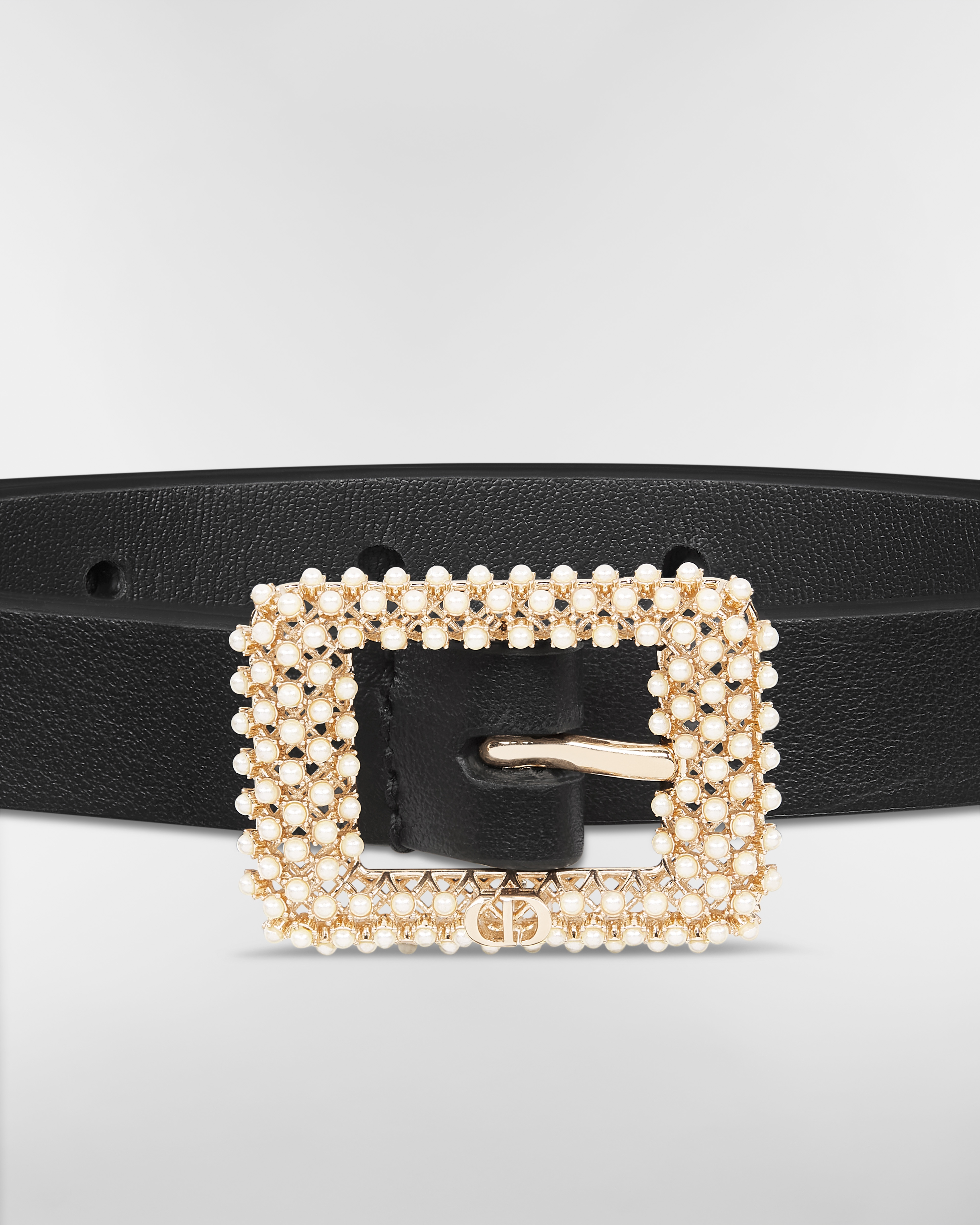 Dior Angel Belt Black Smooth Calfskin, 15 MM | DIOR