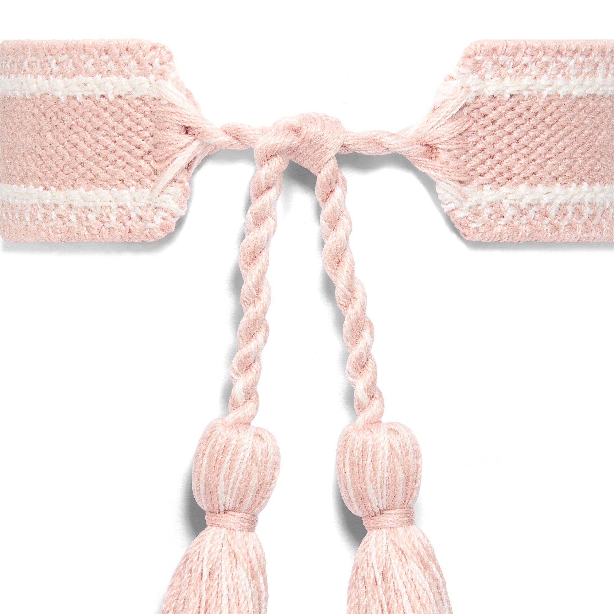 Christian Dior Bracelet Set Light Biscuit and Pale Pink Cotton | DIOR