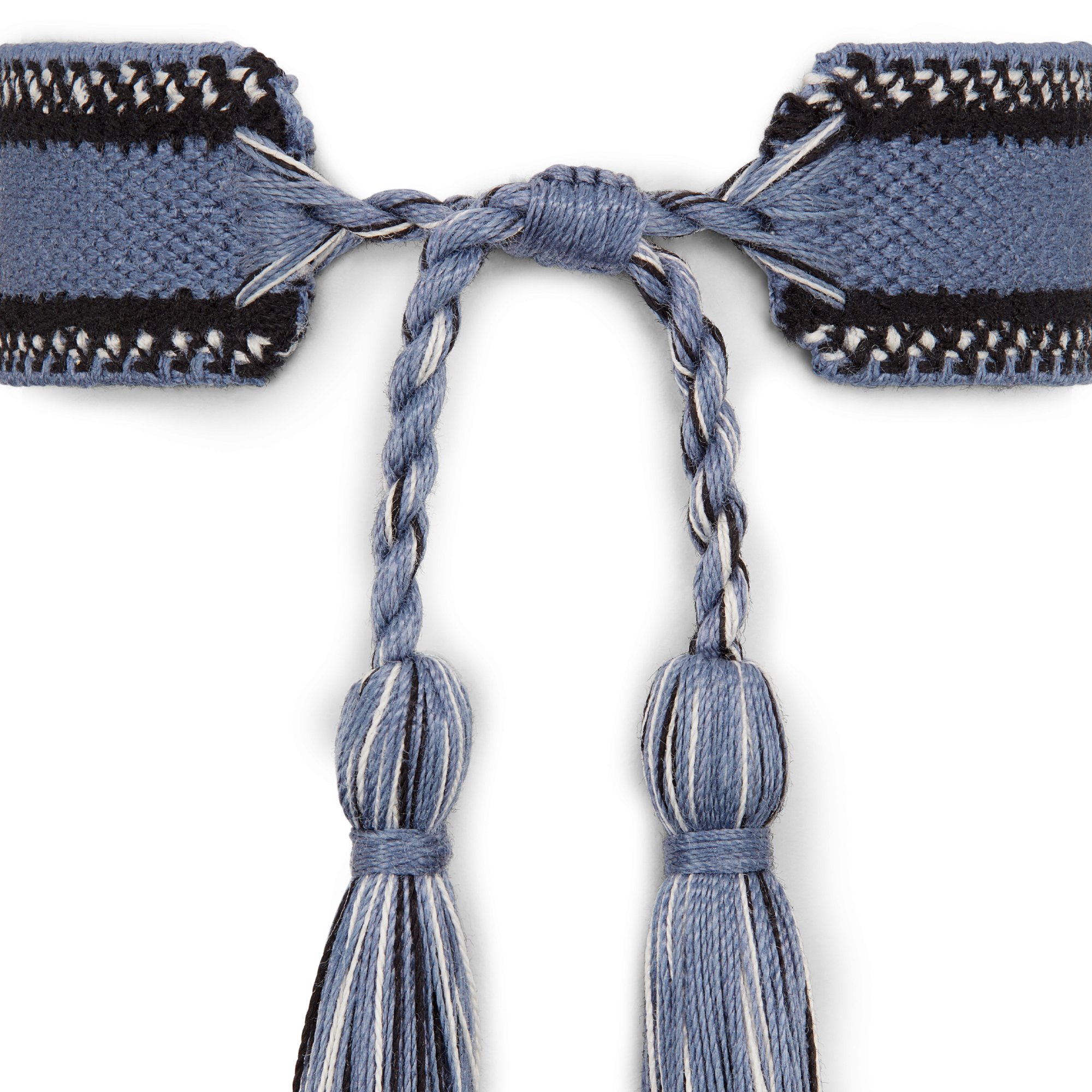 Christian Dior Bracelet Set Blue and Denim Blue Cotton | DIOR