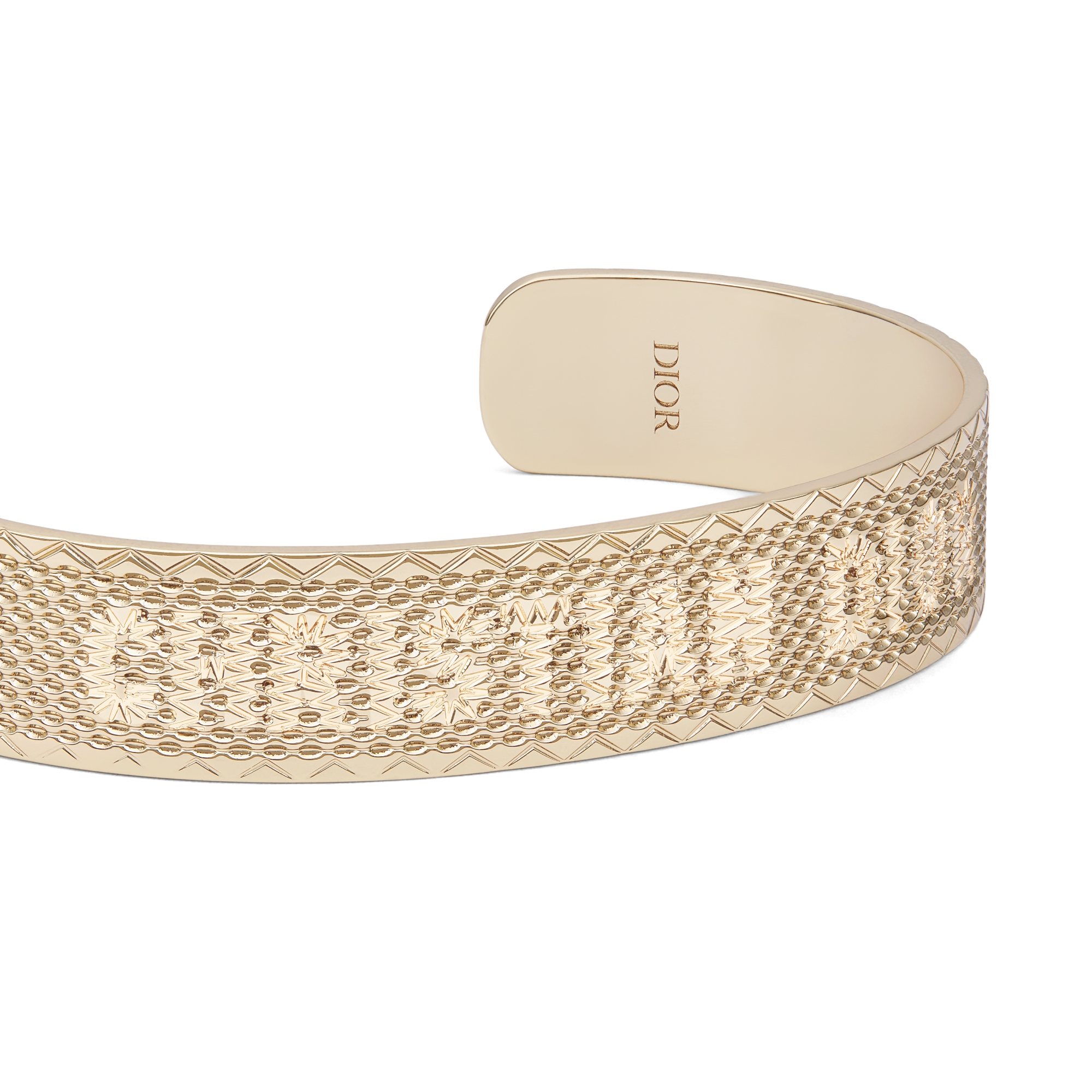 Dioract Bangle Gold-Finish Metal | DIOR