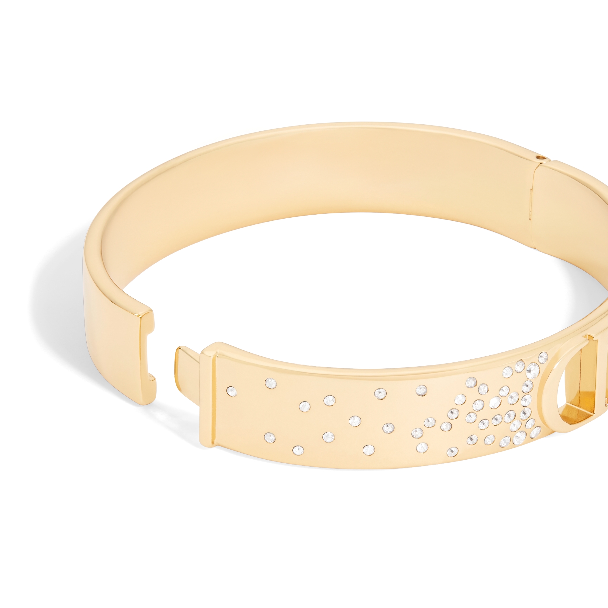 Bracciale rigido 30 Montaigne Metallo con finitura color oro e ...