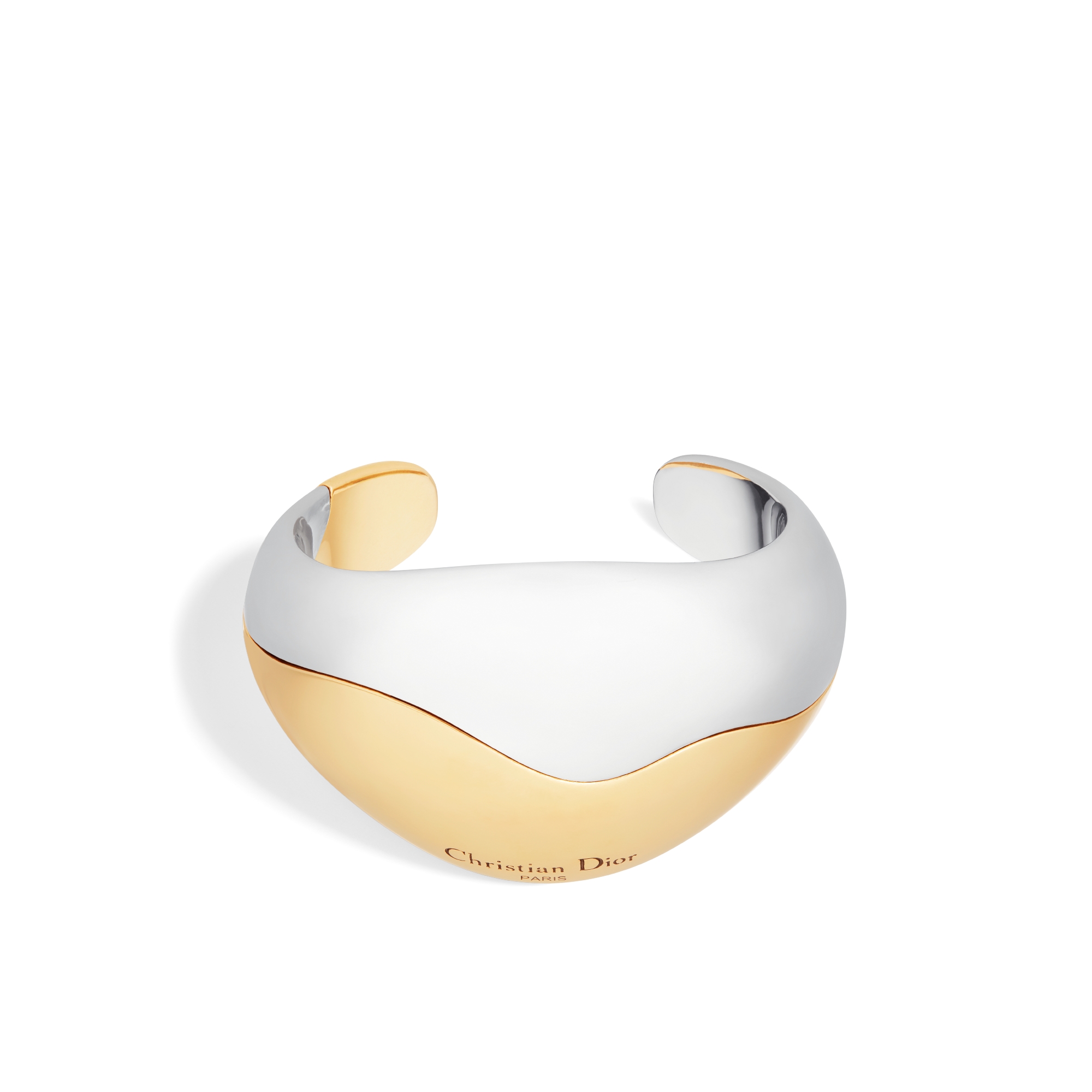 Dior Signature Bangle Gold-Finish Metal | DIOR