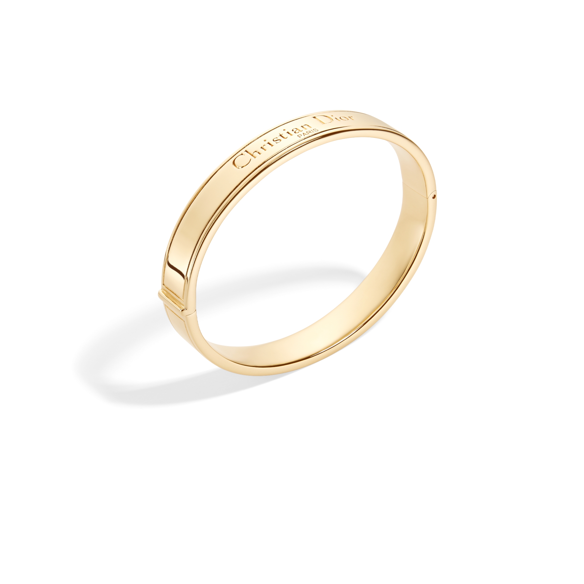 Dior Signature Bangle Gold-Finish Metal | DIOR
