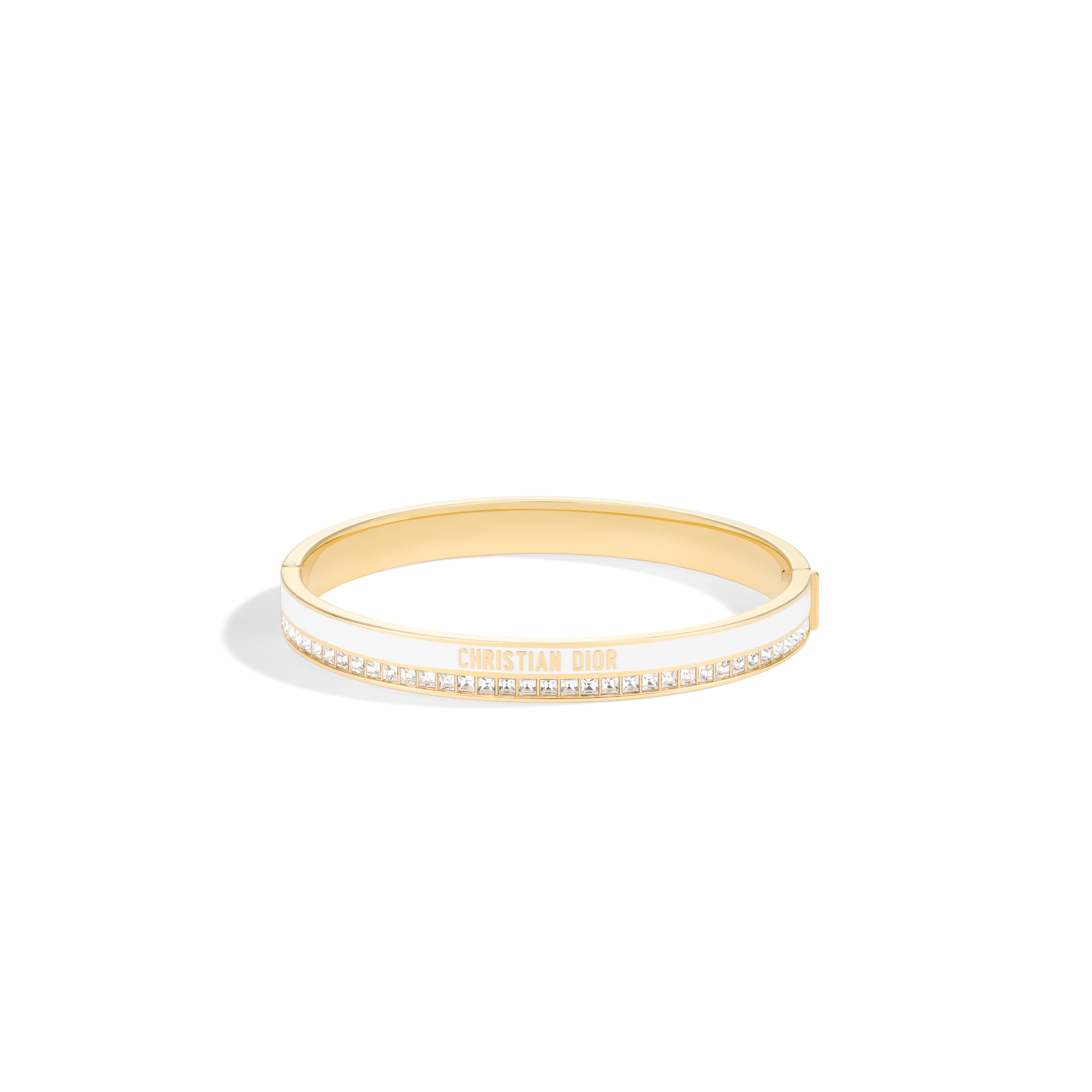 Dior Night Code Bangle Gold-Finish Metal, White Crystals and Tobacco ...