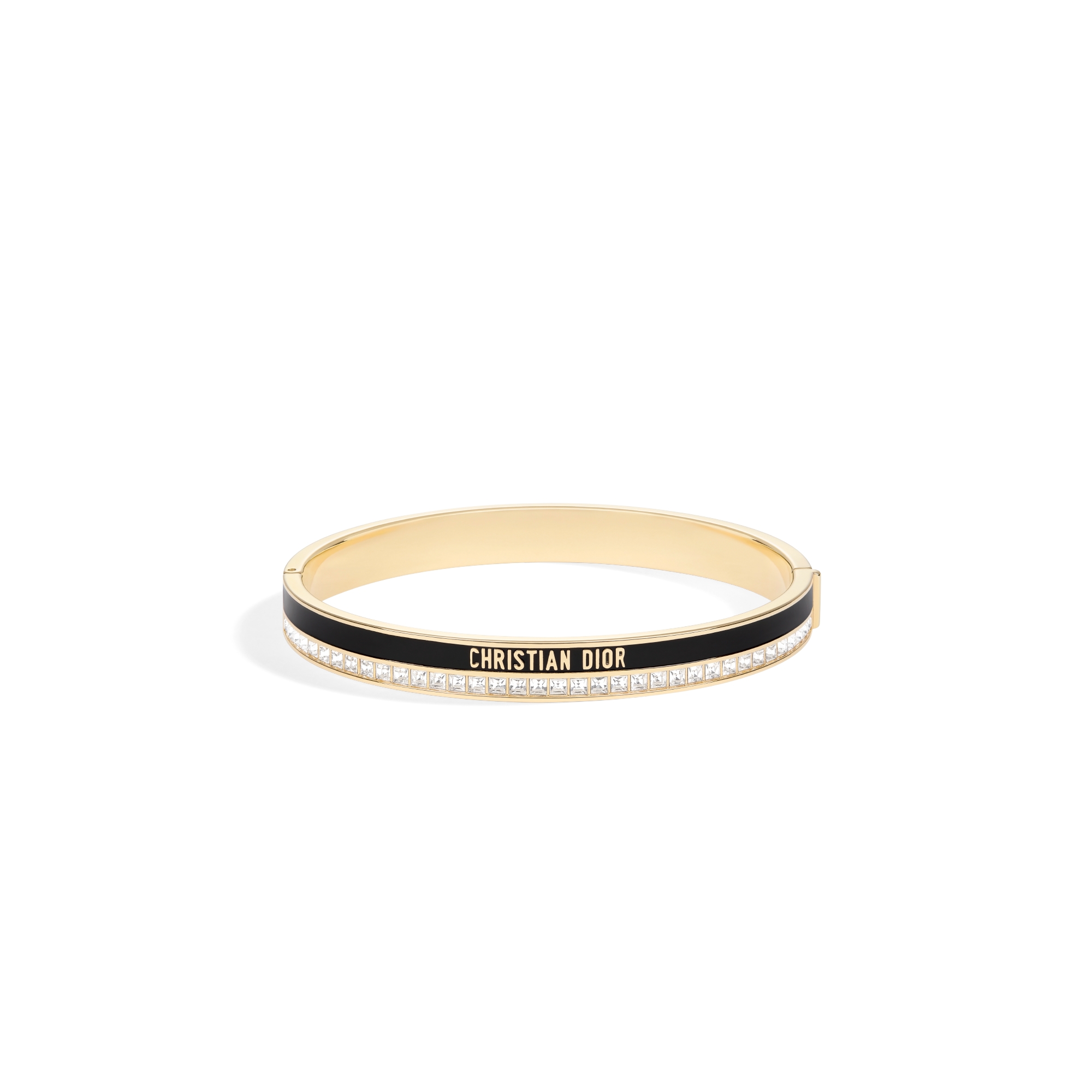 Dior Night Code Bangle Gold-Finish Metal, White Crystals and Tobacco ...