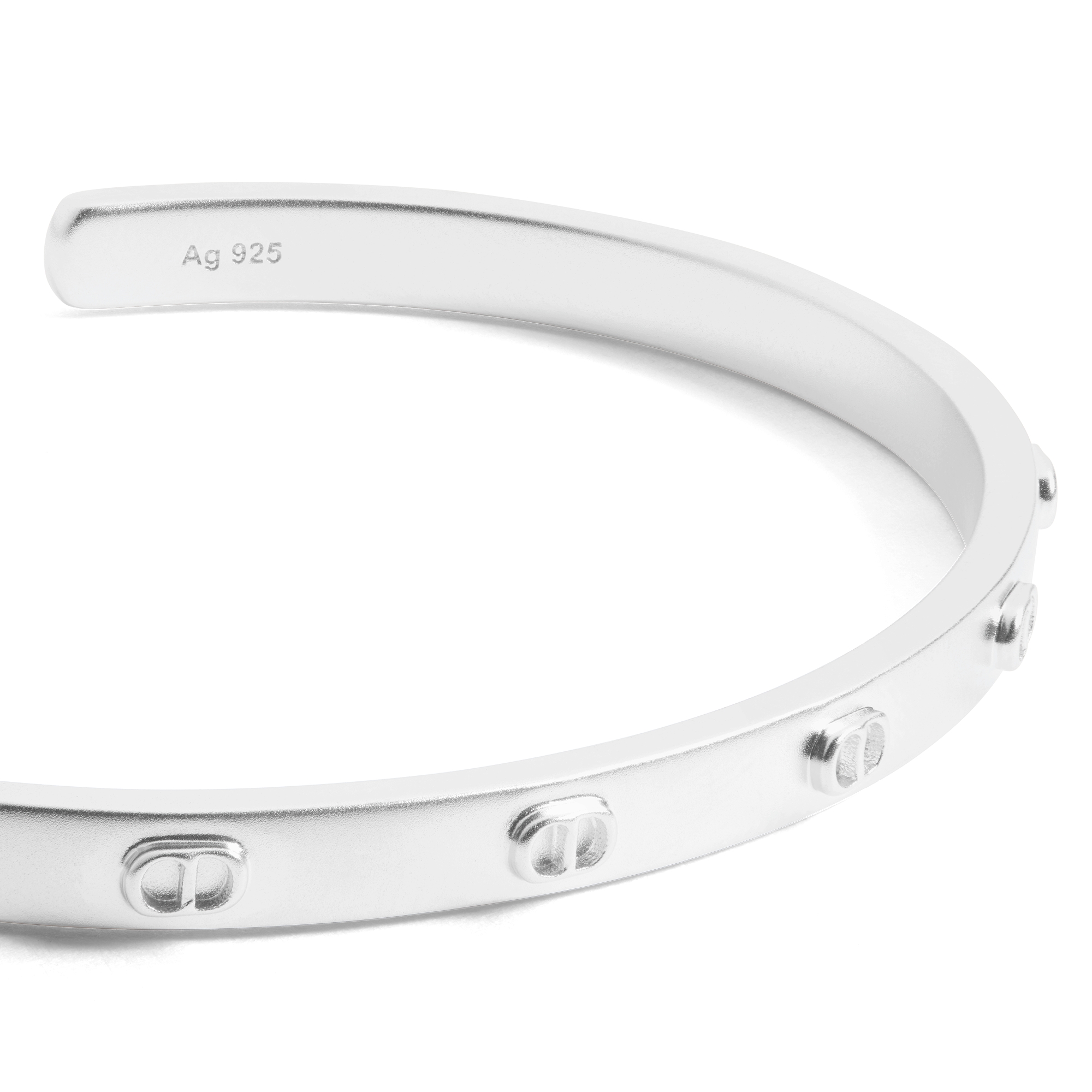 CD Icon Bangle Silver | DIOR