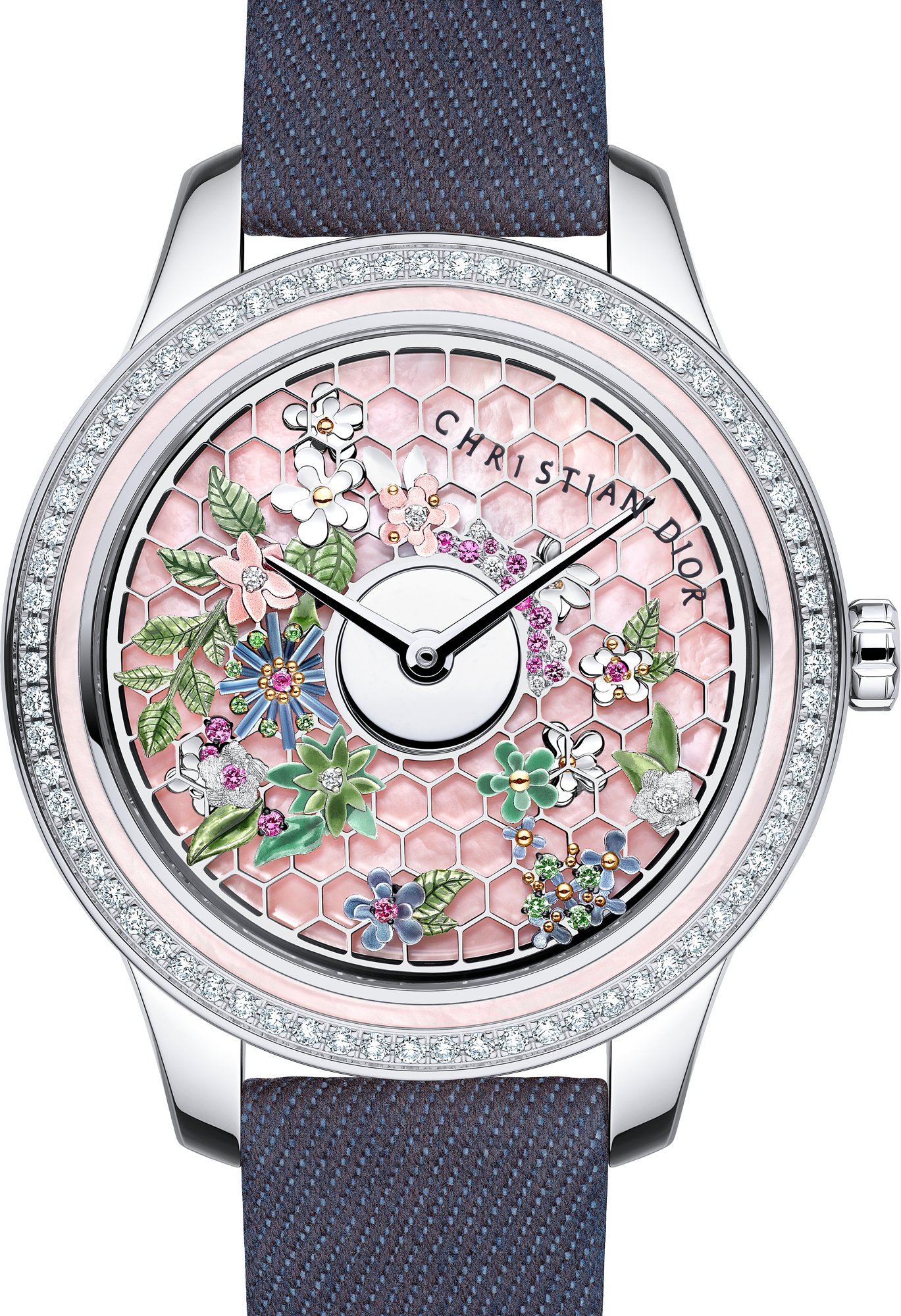 Dior Grand Bal Broderie Florale Ø 36 mm, Automatic Movement, Steel ...