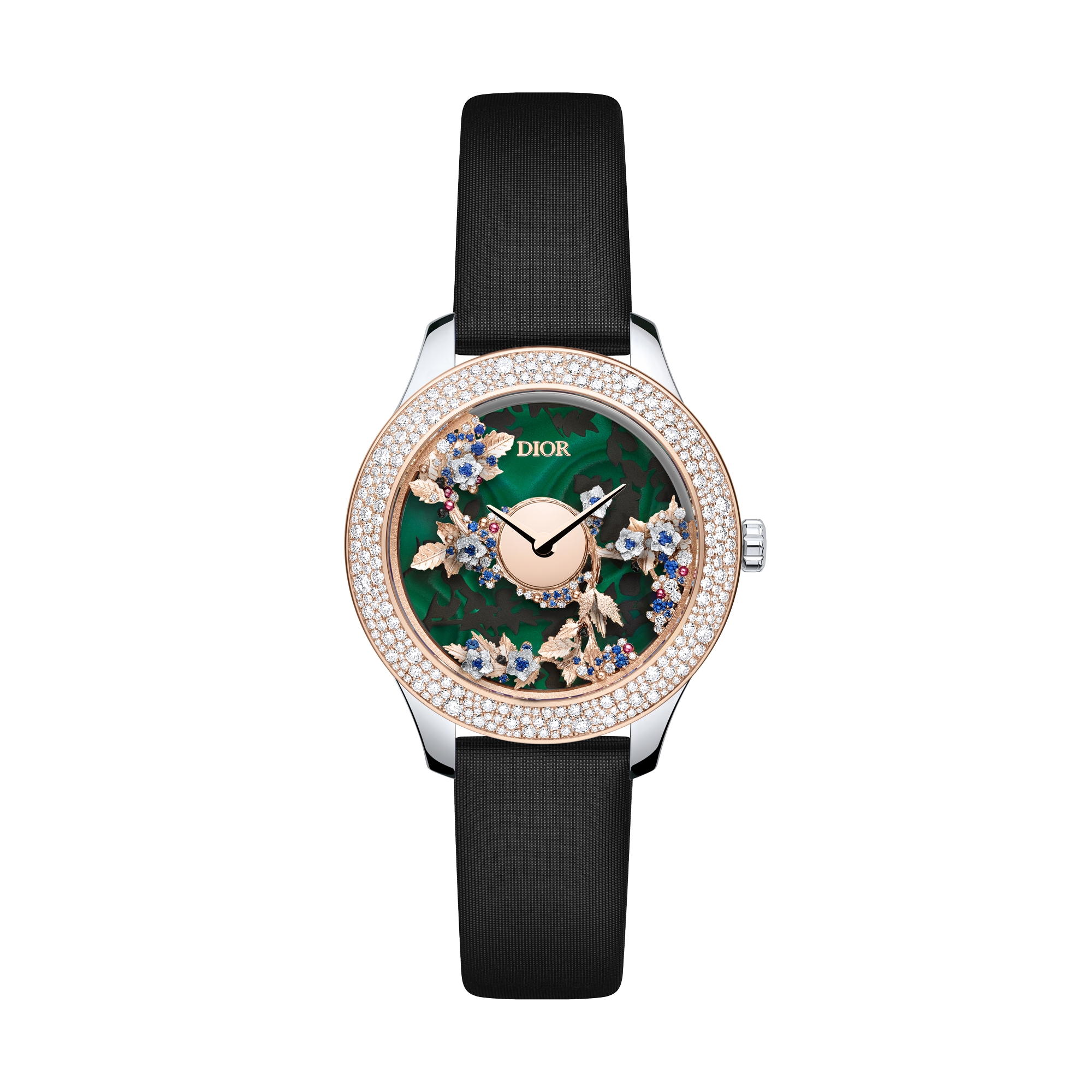 Dior Grand Bal Milly La Nuit Ø 36 mm, Automatic Movement, Steel, Pink ...