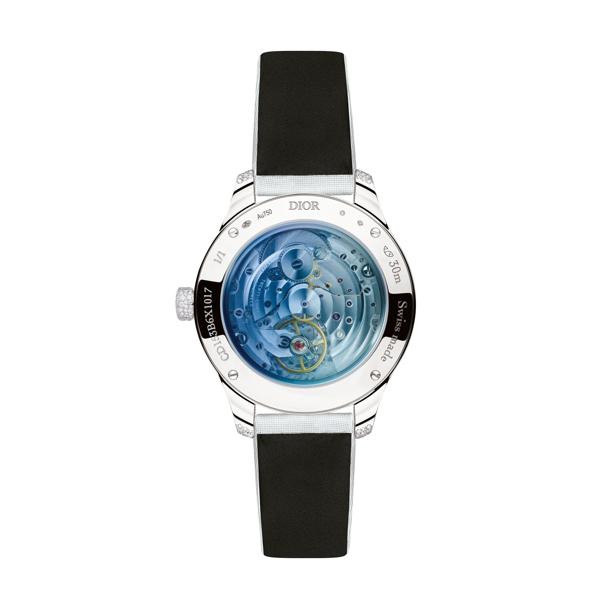 Dior Grand Bal Pièce Unique Parure Tropicale N°1 Ø 36 mm, White Gold ...