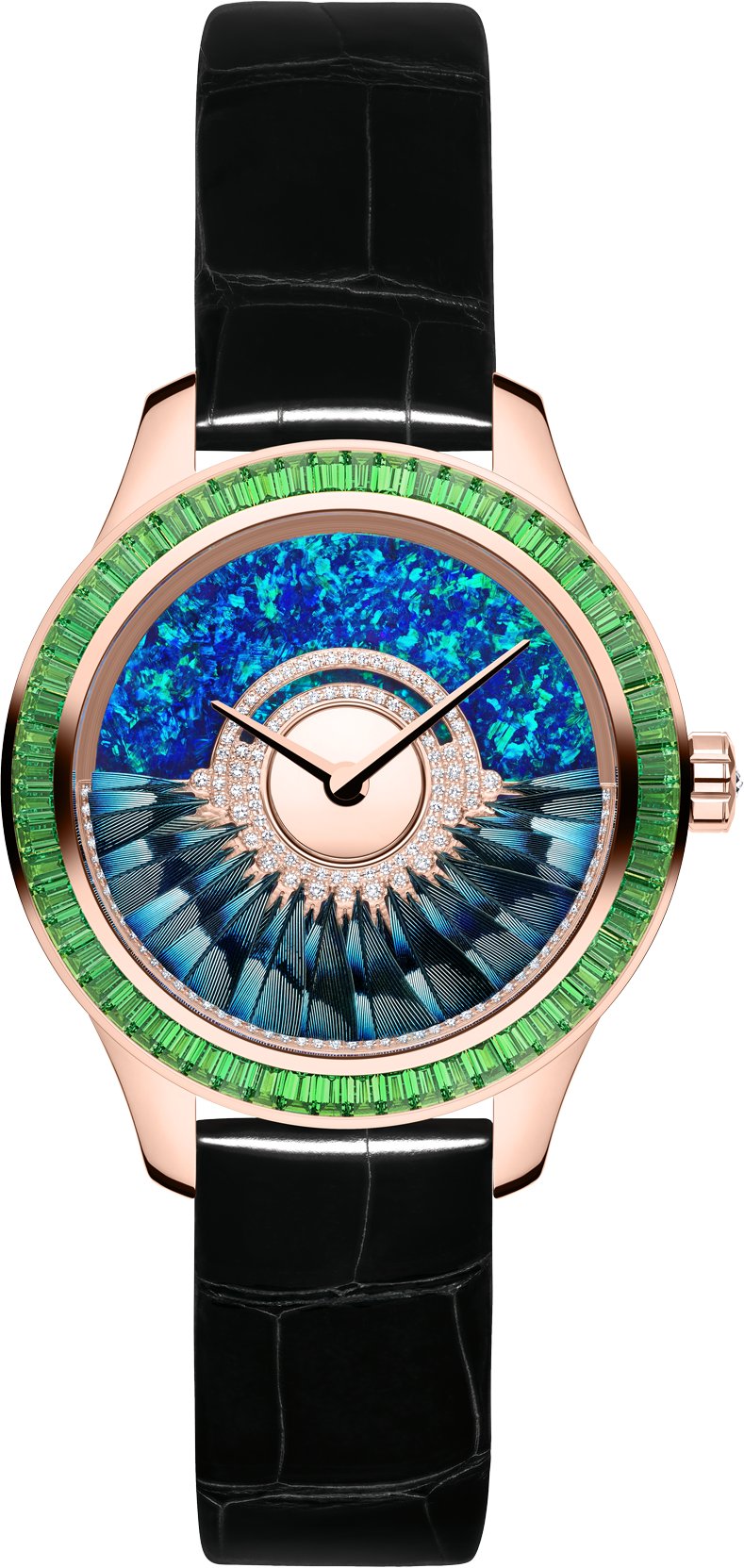 Dior Grand Bal Supernatural N°20 Ø 36 mm, or rose, diamants et opale, mouvement automatique | DIOR