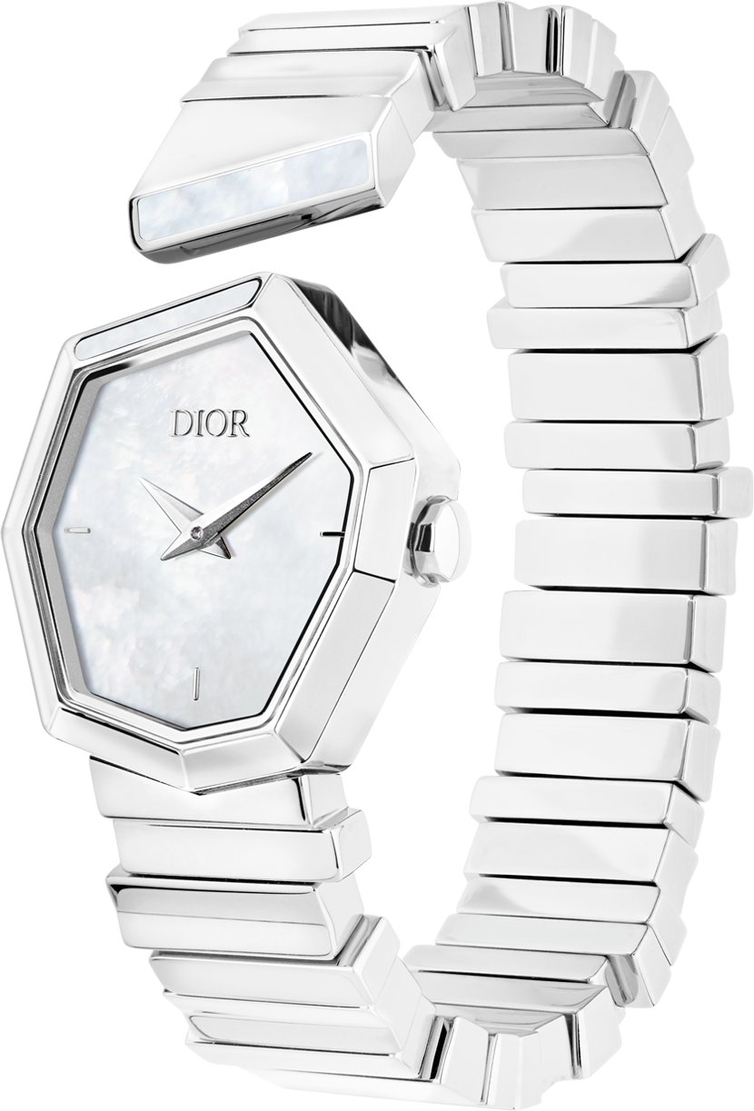 GEM DIOR Ø 27 mm (1”), Steel and Mother-of-Pearl | DIOR