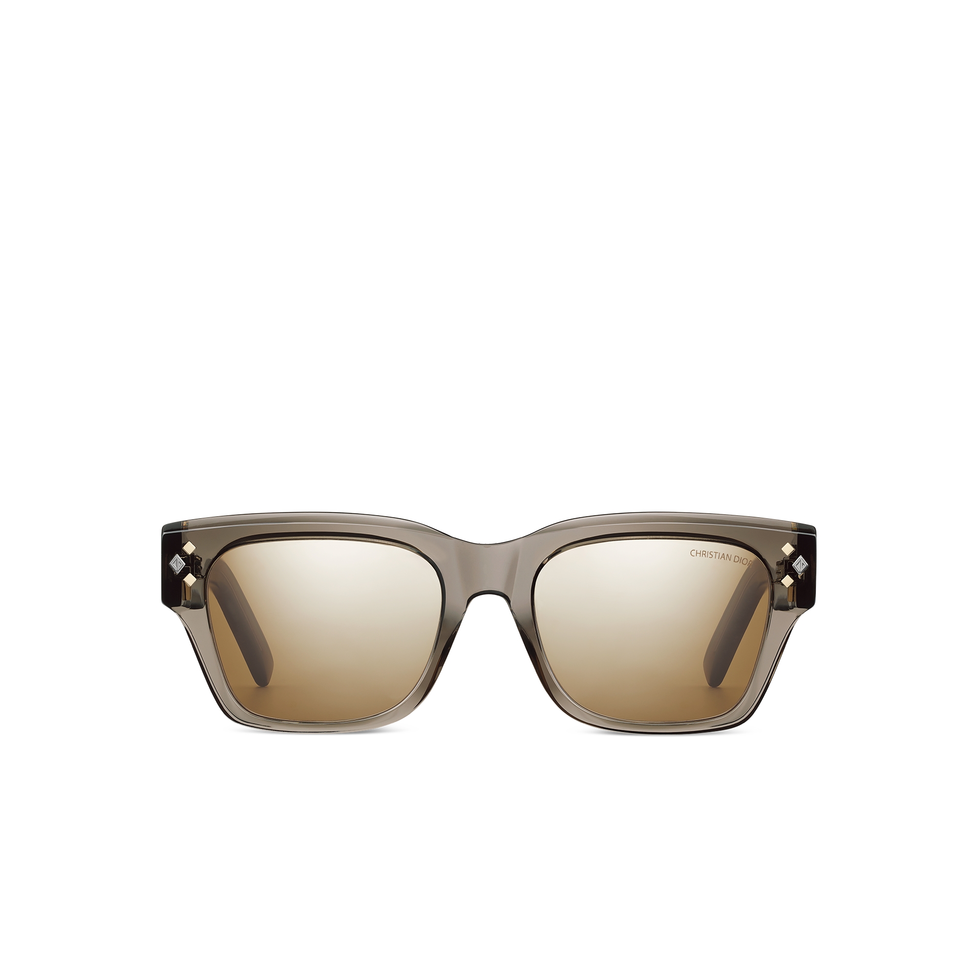 CD Diamond S2I Gafas de sol rectangulares en gris transparente | DIOR