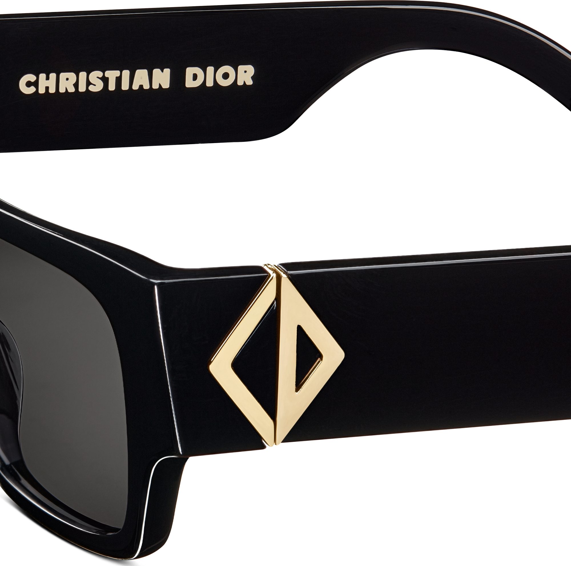 CD Diamond S5I Black Square Sunglasses | DIOR